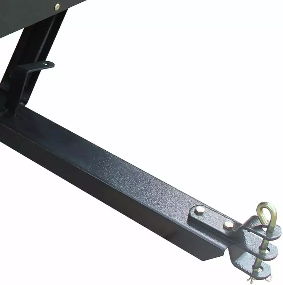 Heavy Duty Tow Behind ATV Trailer Steel Dump Cart - 10-Cubic Feet And ...