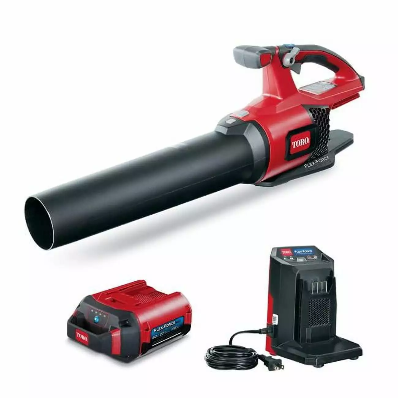 105 Mph 550 CFM 60V Battery Handheld Leaf Blower Kit - Outdoor Power ...