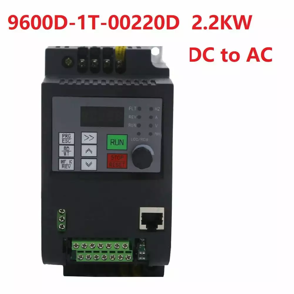 2.2kw PVSolar Inverter Photovoltaic Water Pump Generator VFD 1 Phase ...