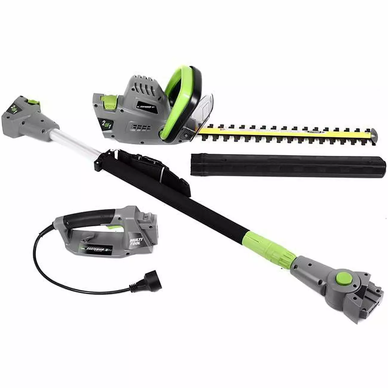 2-in-1 Convertible Pole Hedge Trimmer - Outdoor Power Equipment ...
