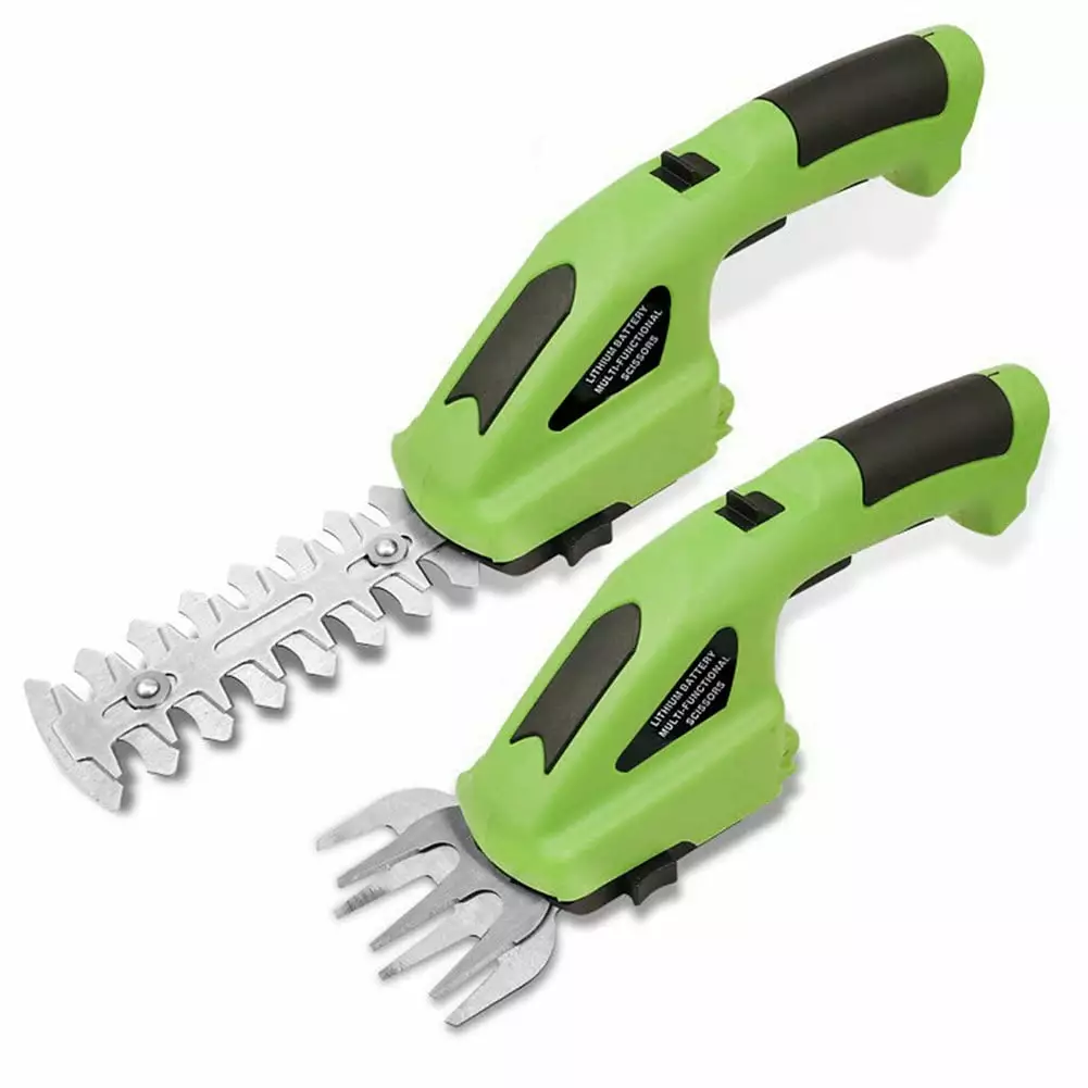 2-in-1 Electric Hedge Trimmer Cordless Grass Shear.3.6V Handheld Grass ...