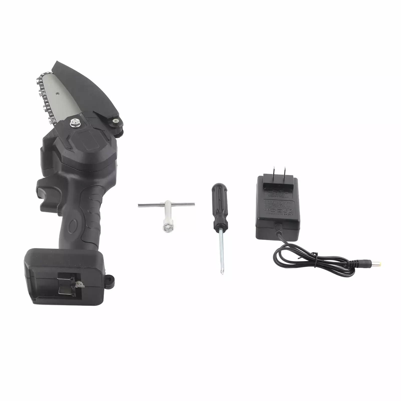 2024 Mini Chainsaw 4in Electric Chain Saw Handheld Rechargeable ...