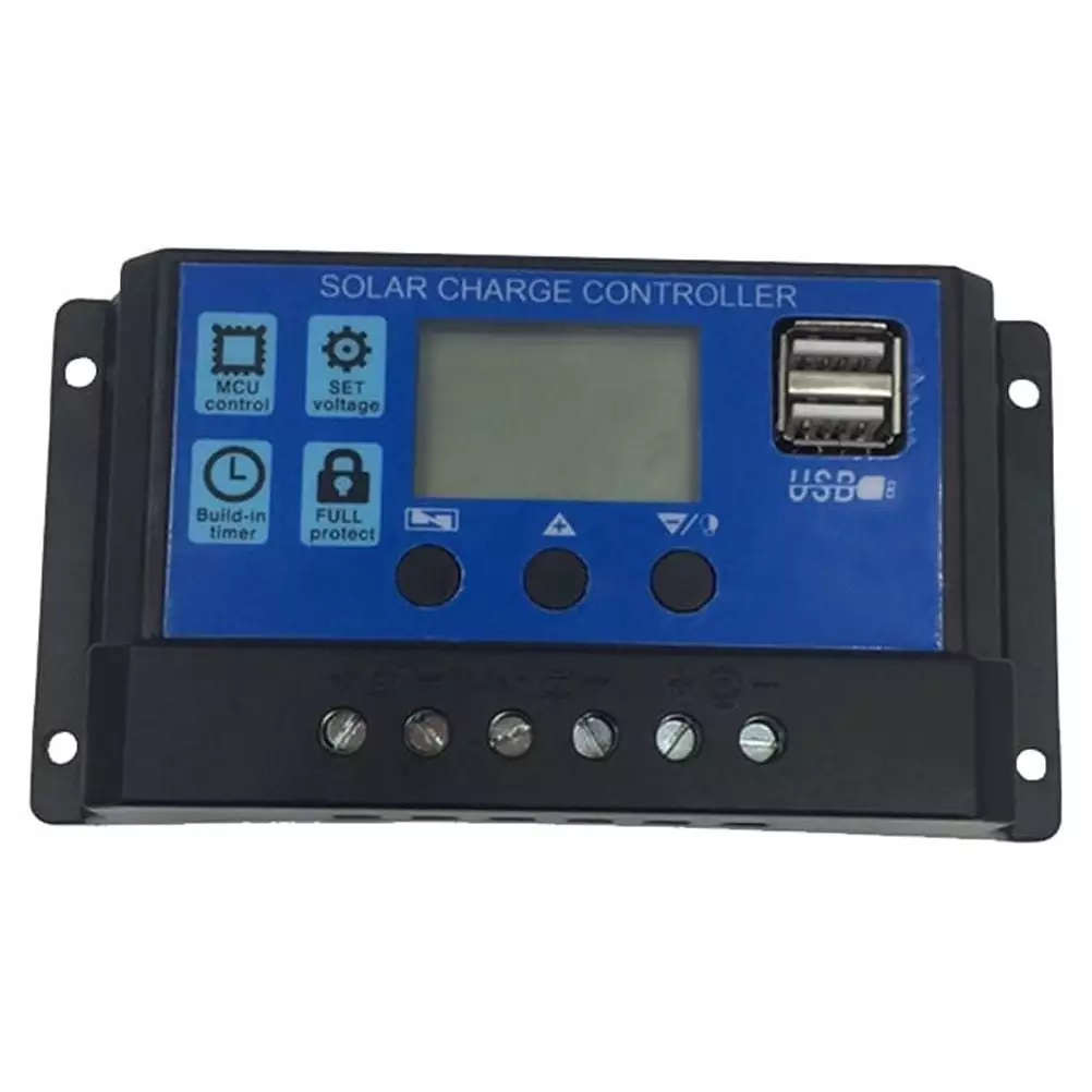 30 A Solar Generator Regulator Charge Controller Charger Liquid Crystal ...