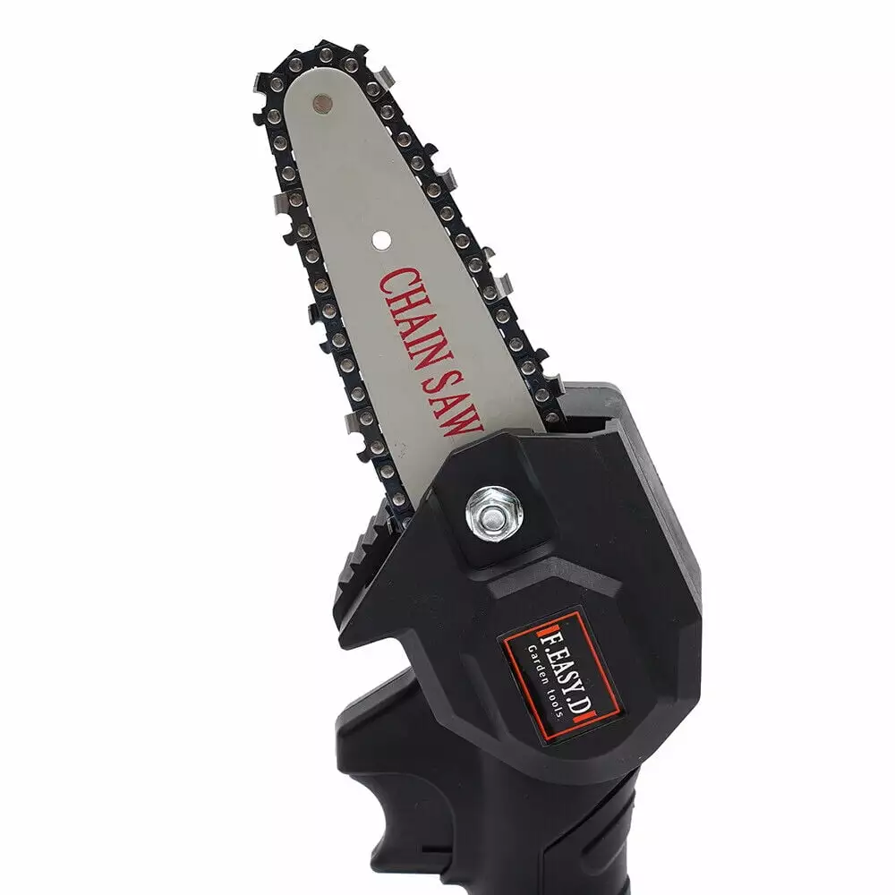 4 Handheld Chain Saw Mini Lithium Electric Saw Wood Tree Bush Branch ...
