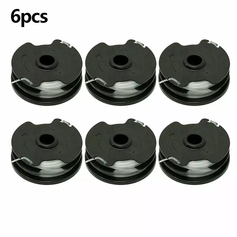 6*For Parkside Cordless Grass Trimmer Prta 20-Li C3 Ian351753 Replacement Spools - Outdoor Power ...