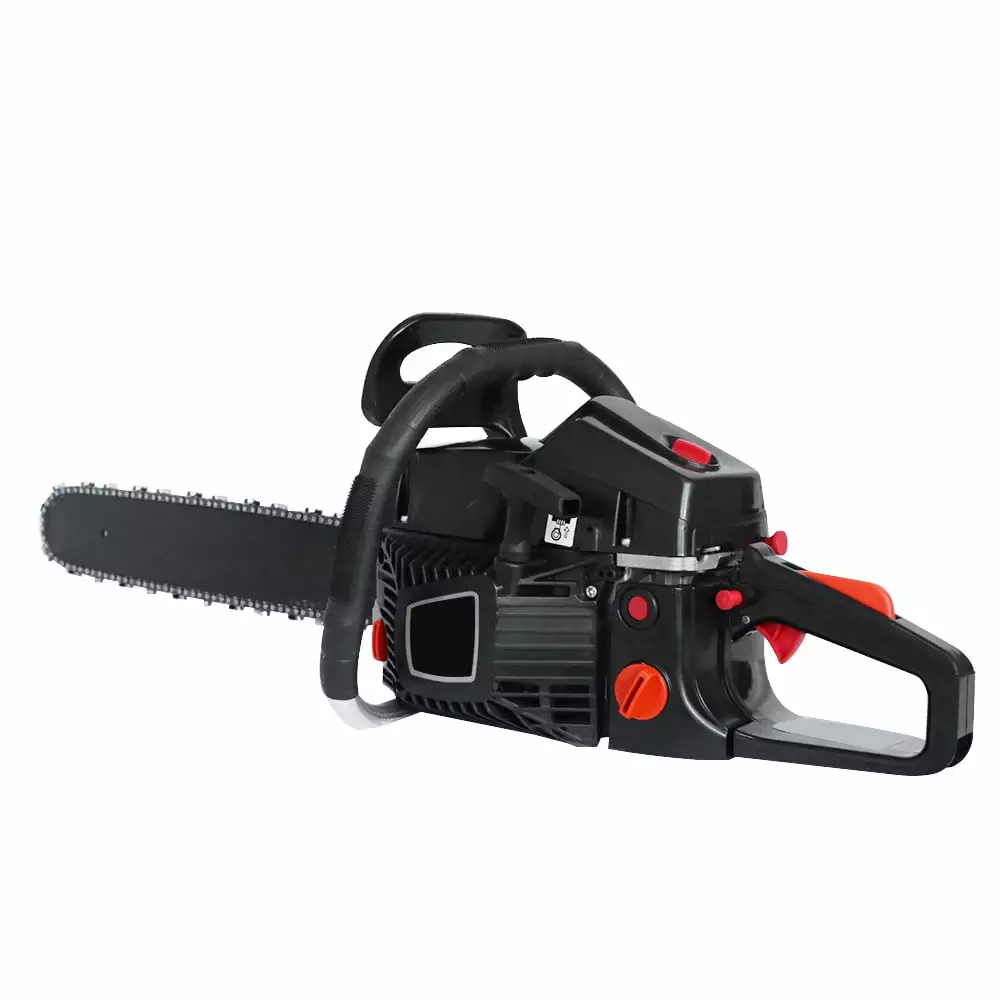 62CC 2 Cycle Gasoline Chainsaw 20 Bar Powered Engine Wood Cutting Gas ...