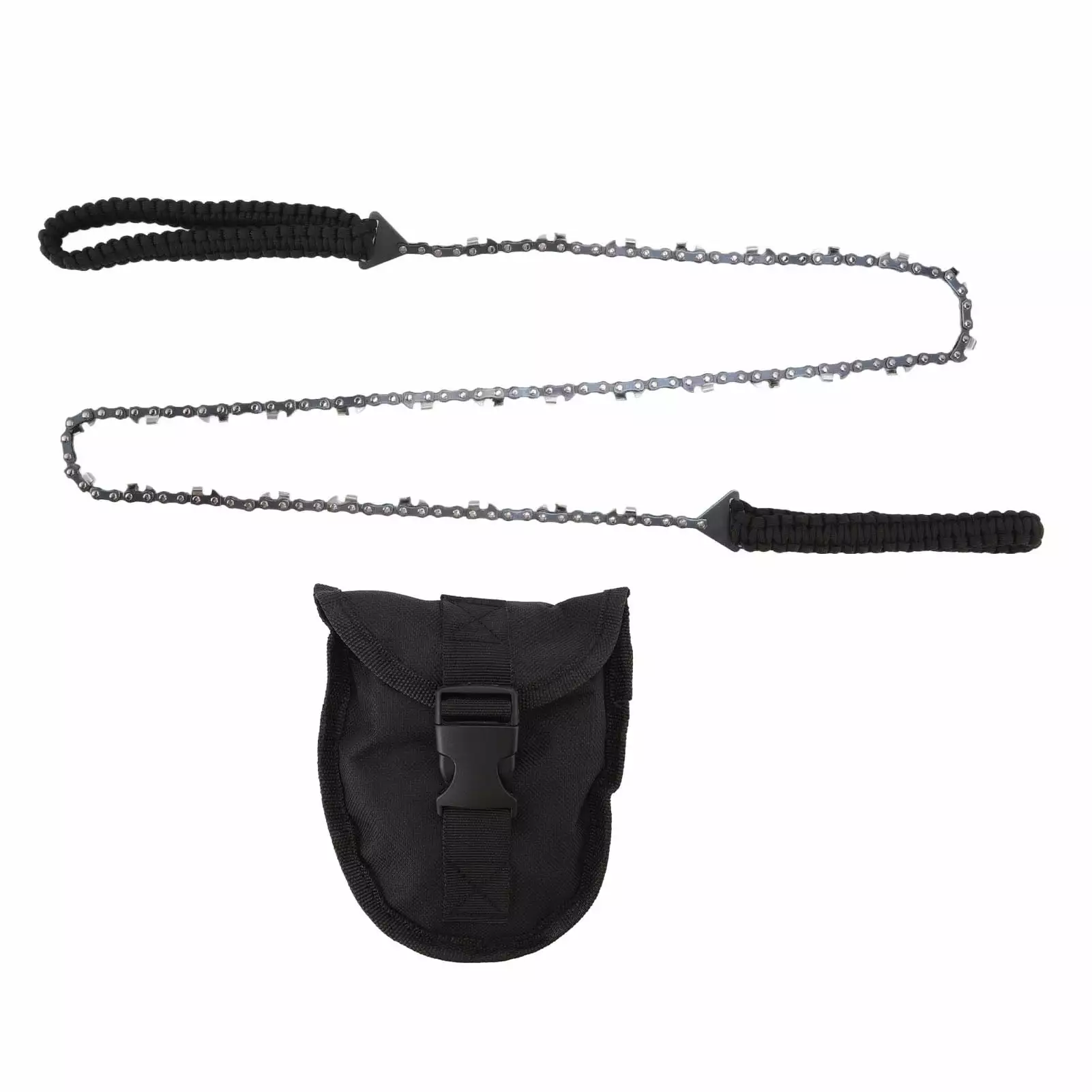 64 Links 31 Cutter 3/8 48 Inch High Reach Tree Limb Hand Rope Chain Saw ...