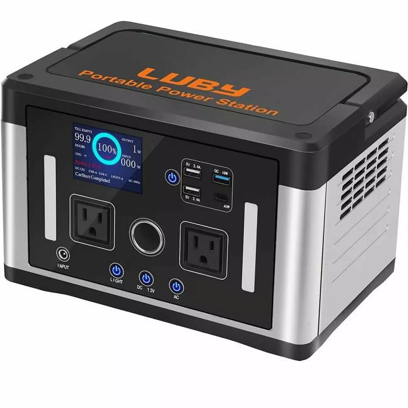 700W Travel-friendly Power Station Solar Generator - Outdoor Power ...