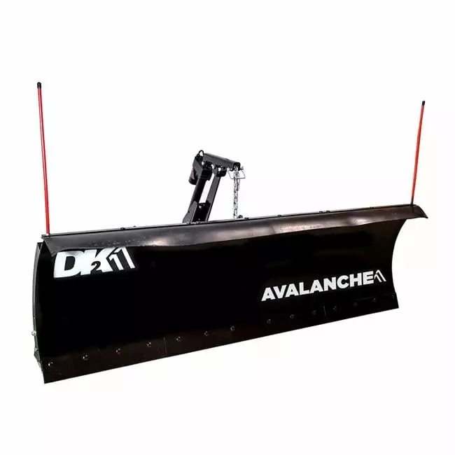 88 X 26 In Universal Elite Heavy Duty Mount T-Frame Snow Plow Kit ...