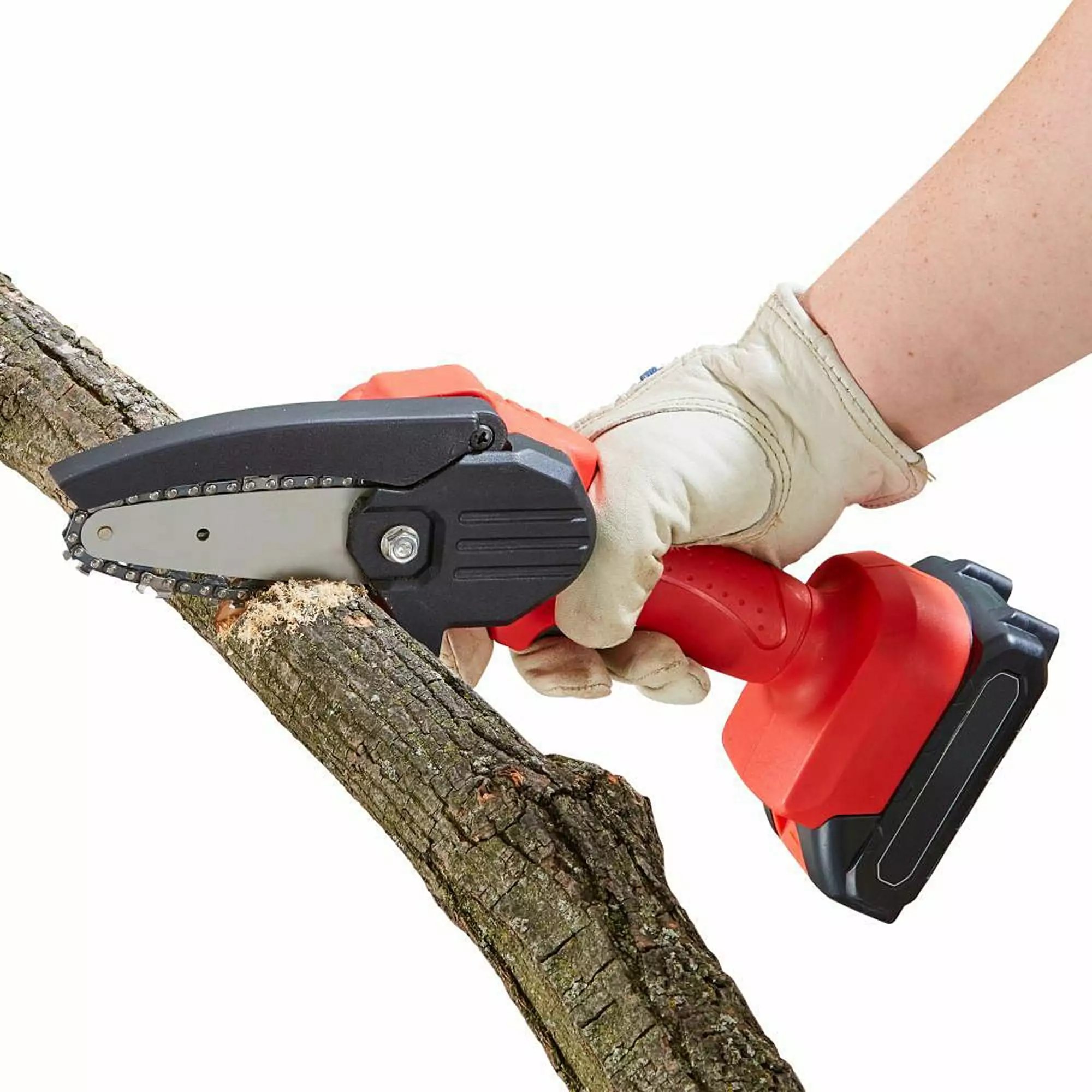 Space-saving And Mighty 6-Inch Mini Chainsaw. 2024 Upgraded: 21V ...