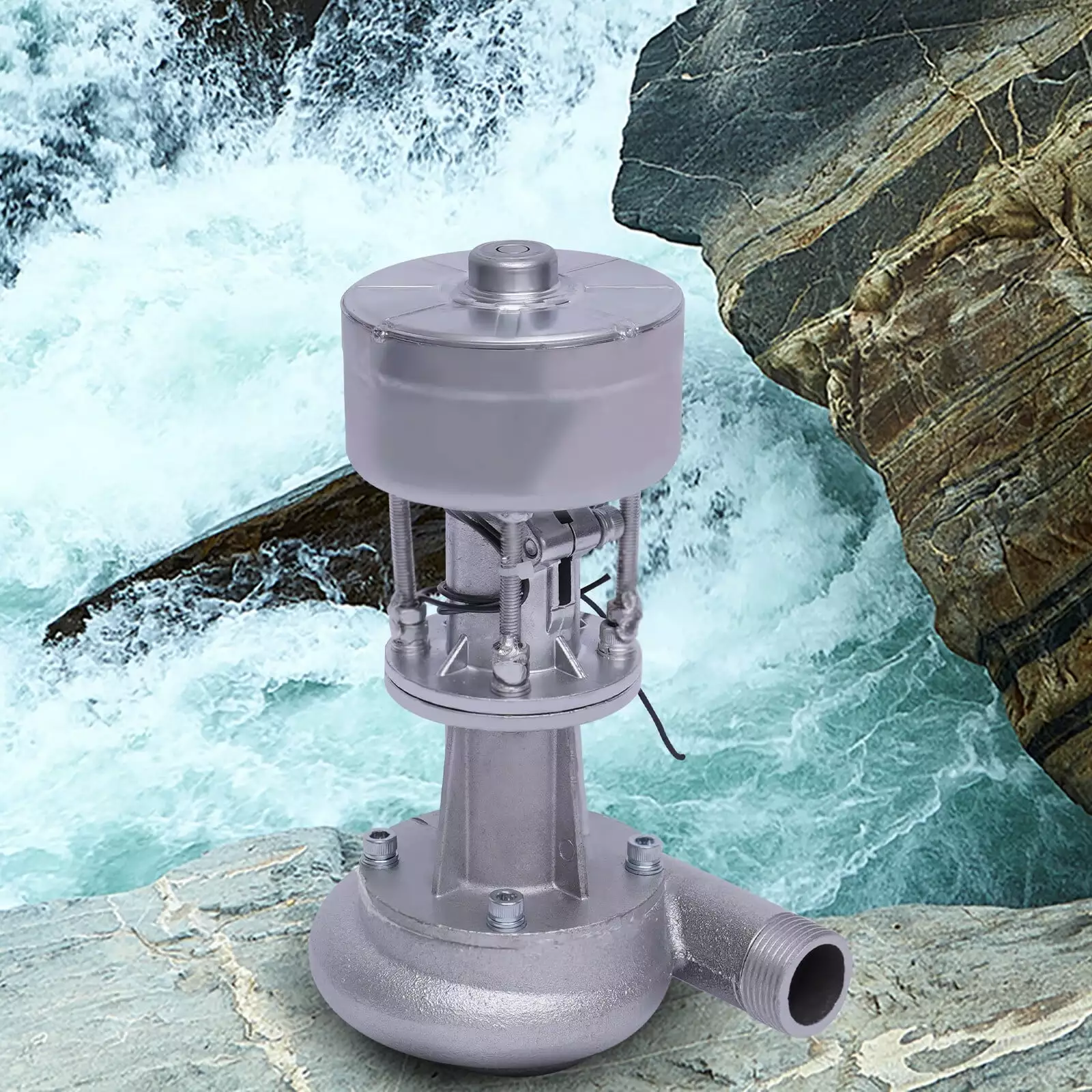 Aiqidi Micro Hydroelectric Generator 500W 110V Hydroelectric Power ...