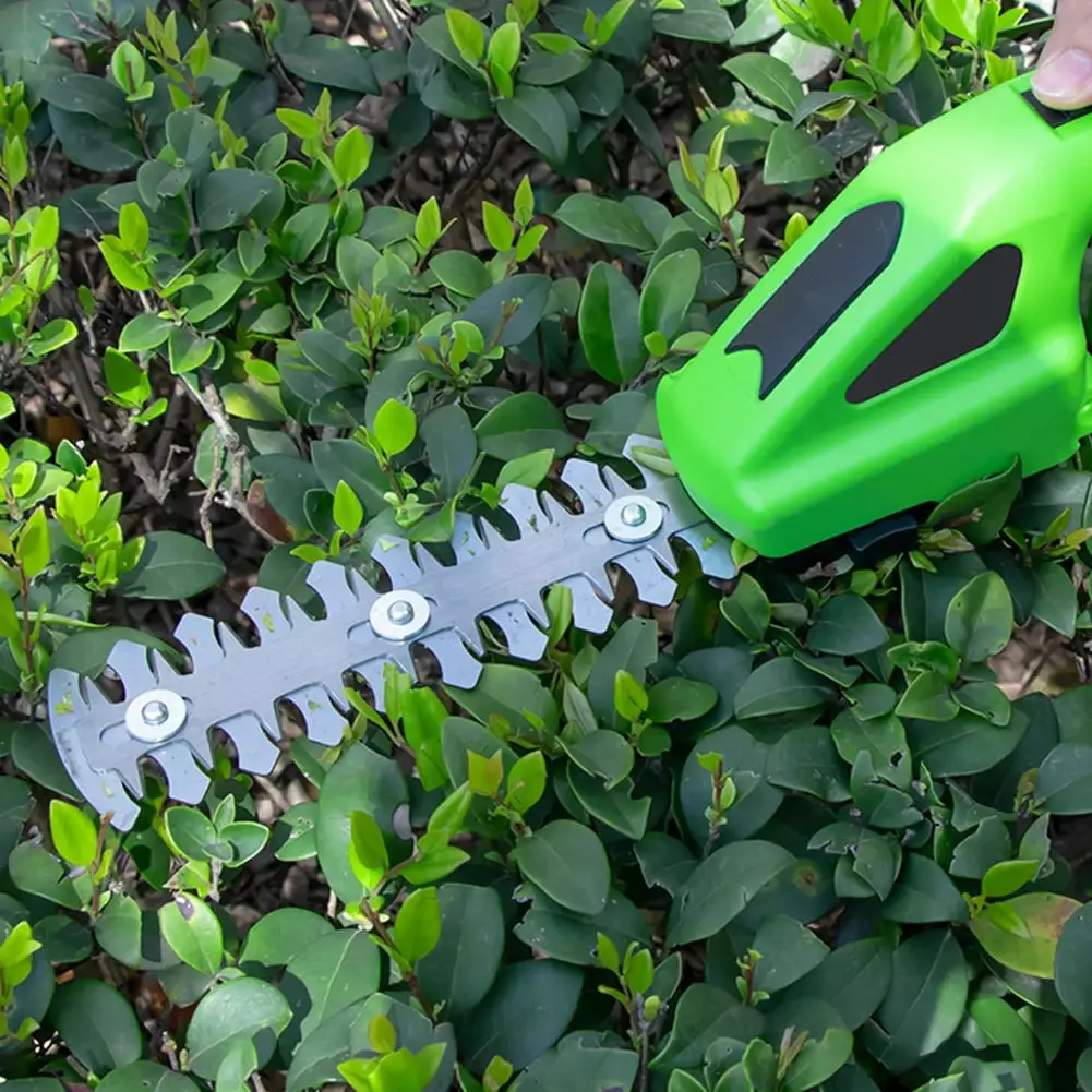 Arkzeo 7.2V Cordless Electric Hedge Trimmer Rechargeable Garden Shrub ...