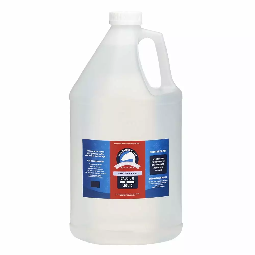 Bare Ground Bolt Liquid Calcium Chloride (1 Gallon) - Outdoor Power ...