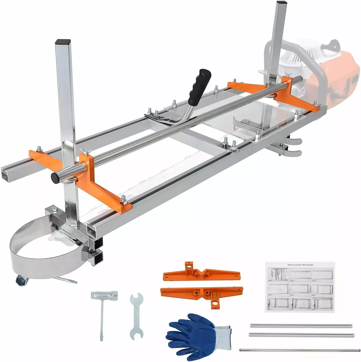 Chainsaw Mill 14 To 36 Inch Portable Planking Lumber Cutting Milling ...