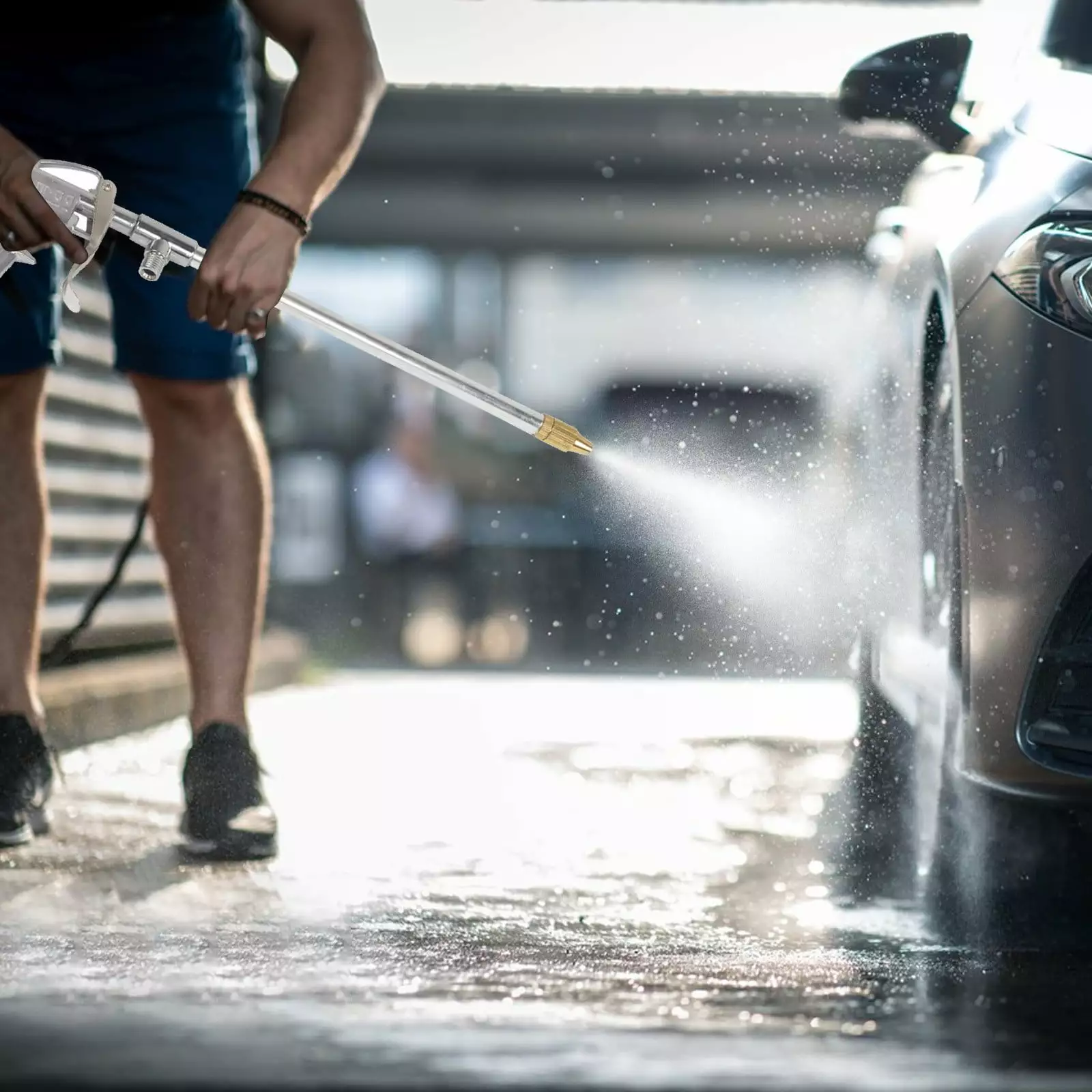 CheAAlet Pneumatic Washer Engine Washer Dusts Blower Water Sprayer Oil ...