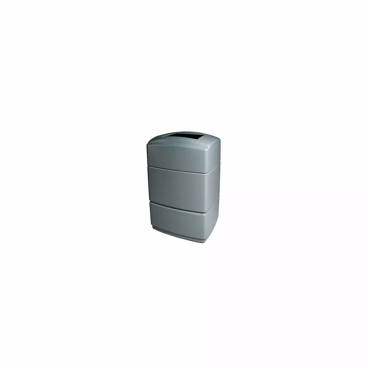 Commercial Zone Products PolyTec Series 40gal Trash Can Shell Silver ...