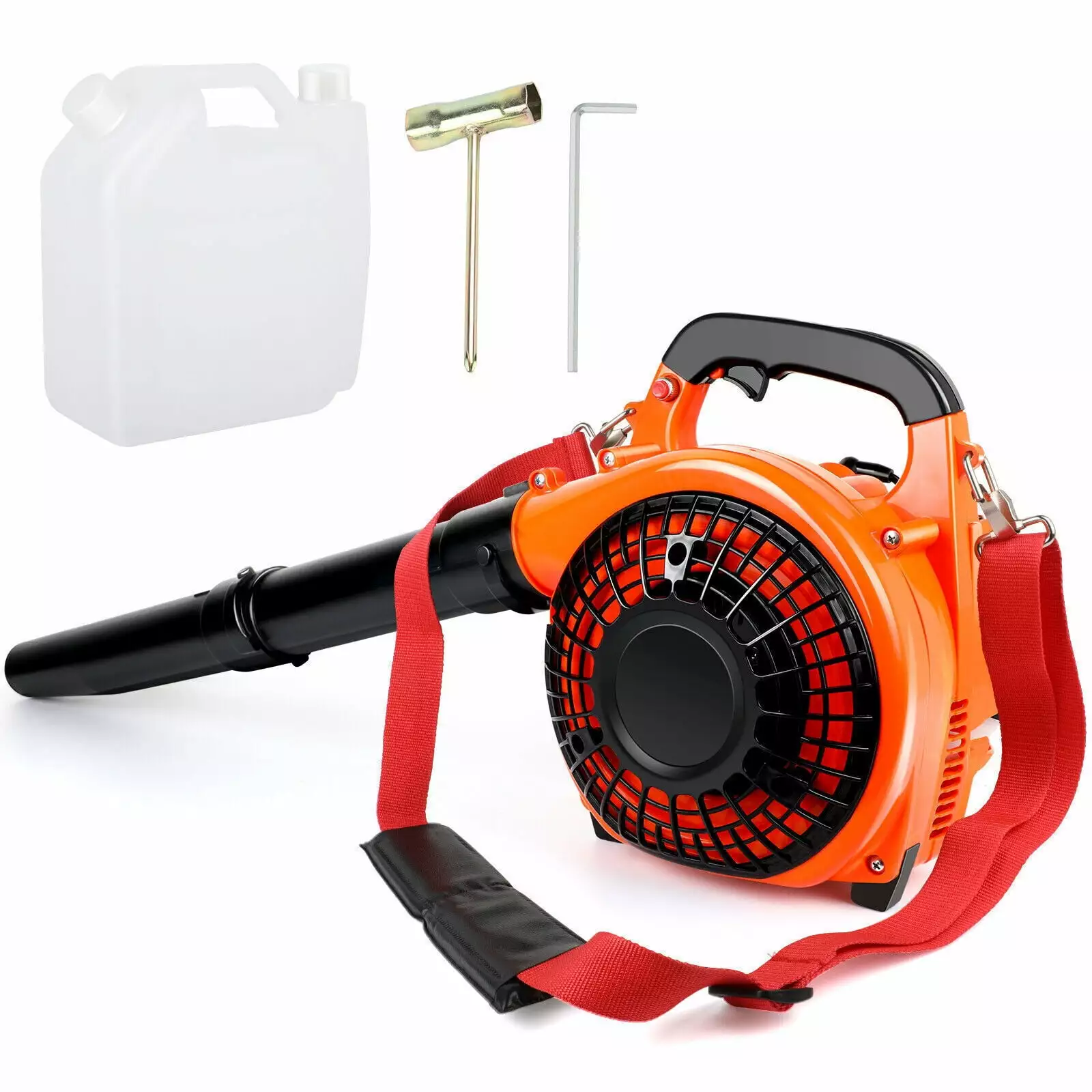 Cordless 2-Stroke Gas Powered Air Blower Gasoline Leaf Blower 400CFM ...