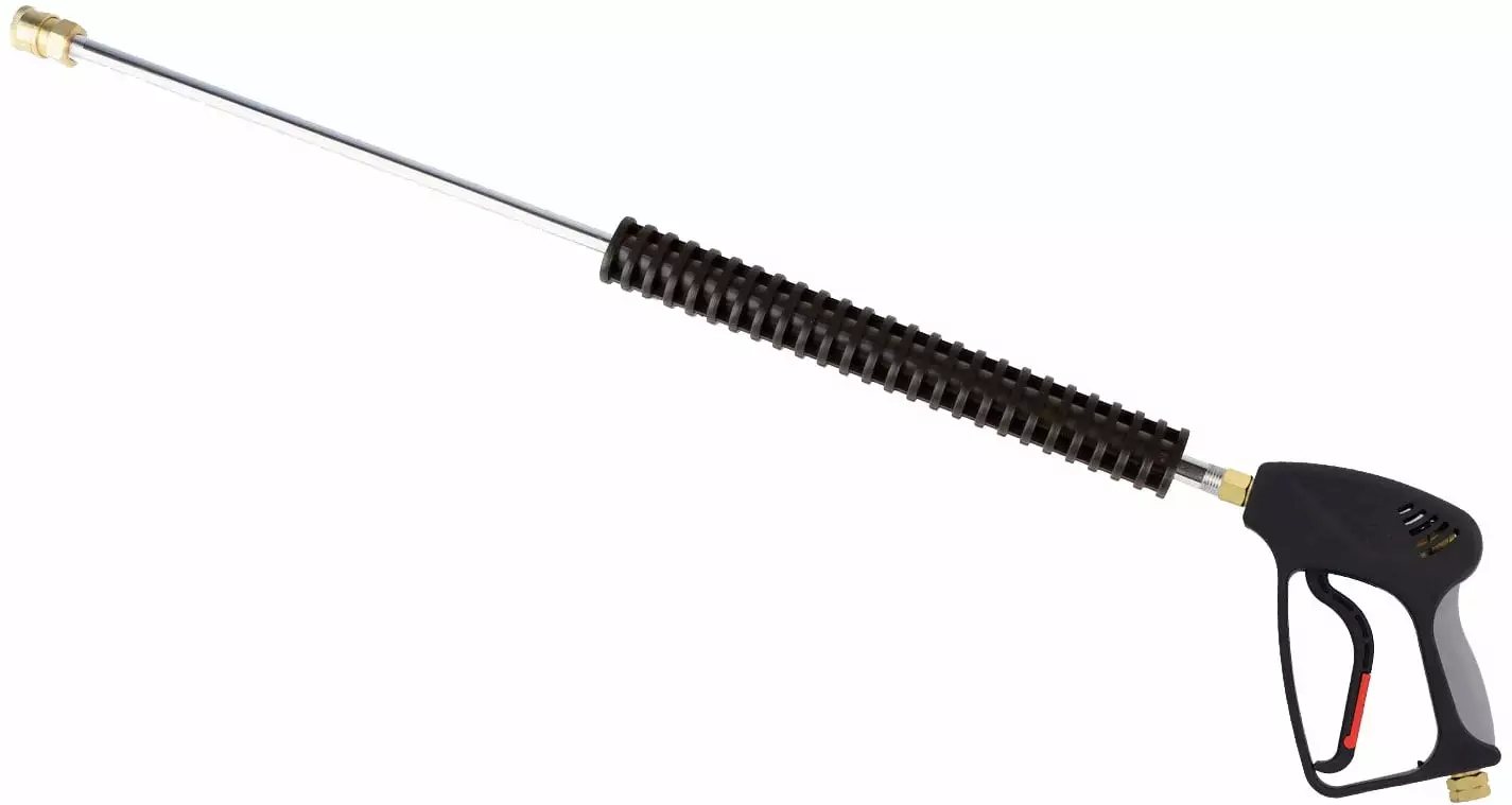 Deluxe 5000 PSI 10 GPM Pressure Washer Gun And 24in. Wand And Couplers ...