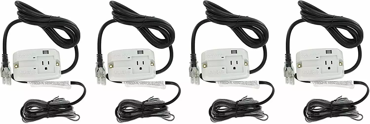 Easy Heat RS-2 Automatic Roof De-Icing Cable Control Four Pack ...
