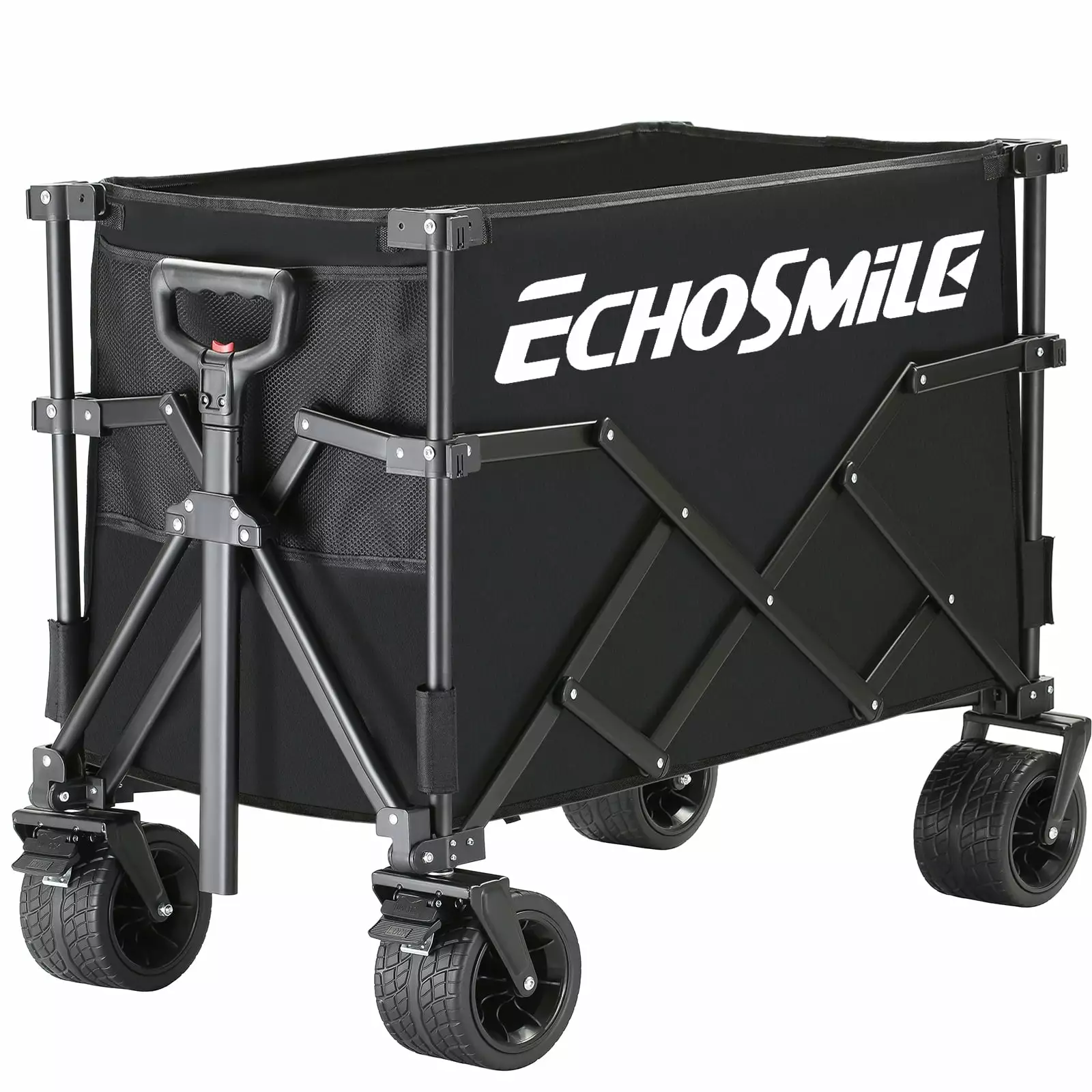 EchoSmile 6.85 Cu. Ft. Fabric Travel-friendly Garden Cart With ...