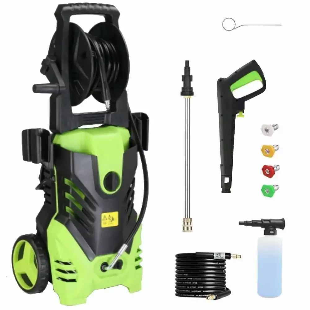 Electric High Pressure Washer 3500PSI Power Washer 1800W W/ Spray Gun ...