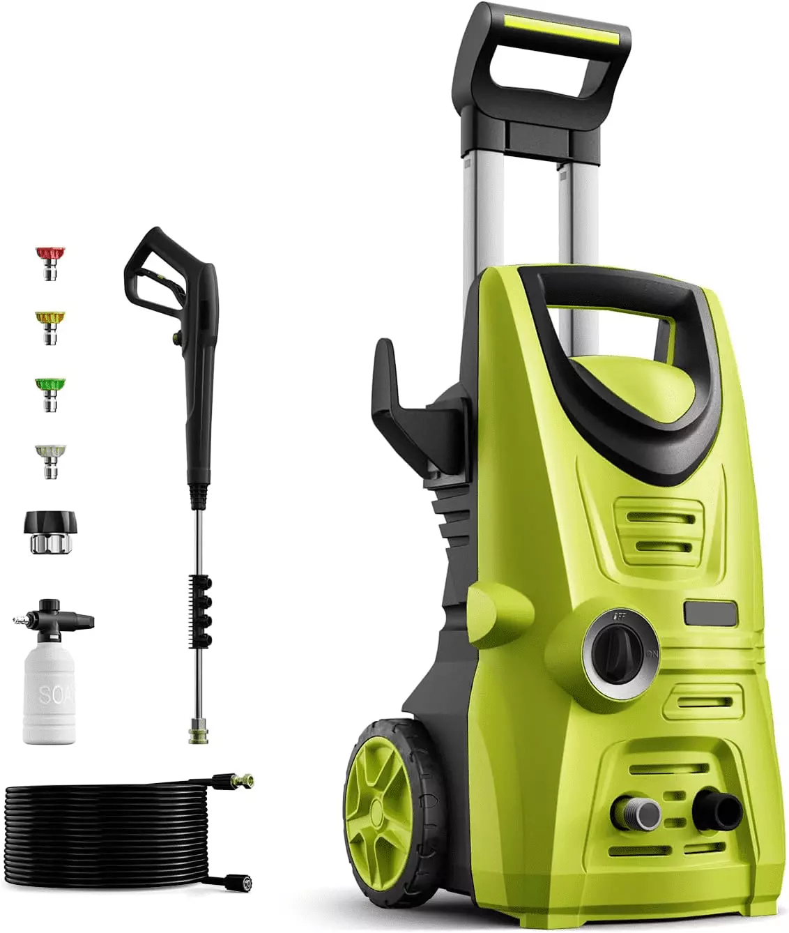 Electric Pressure Washer. 2030 PSI Pressure Cleaner With Upgraded ...