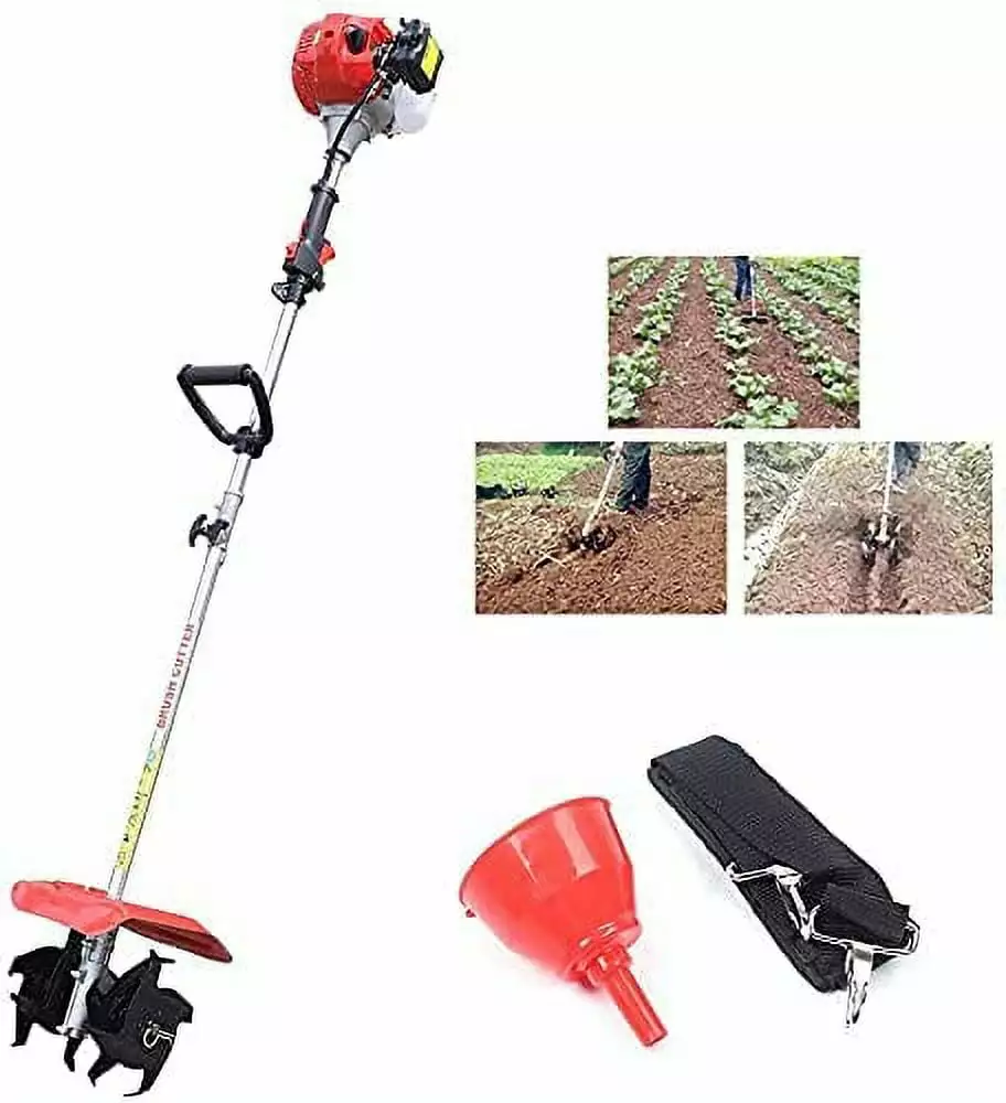 Fetcoi. Electric Garden Weed Tiller Machine Digging Weed Removal Soil ...