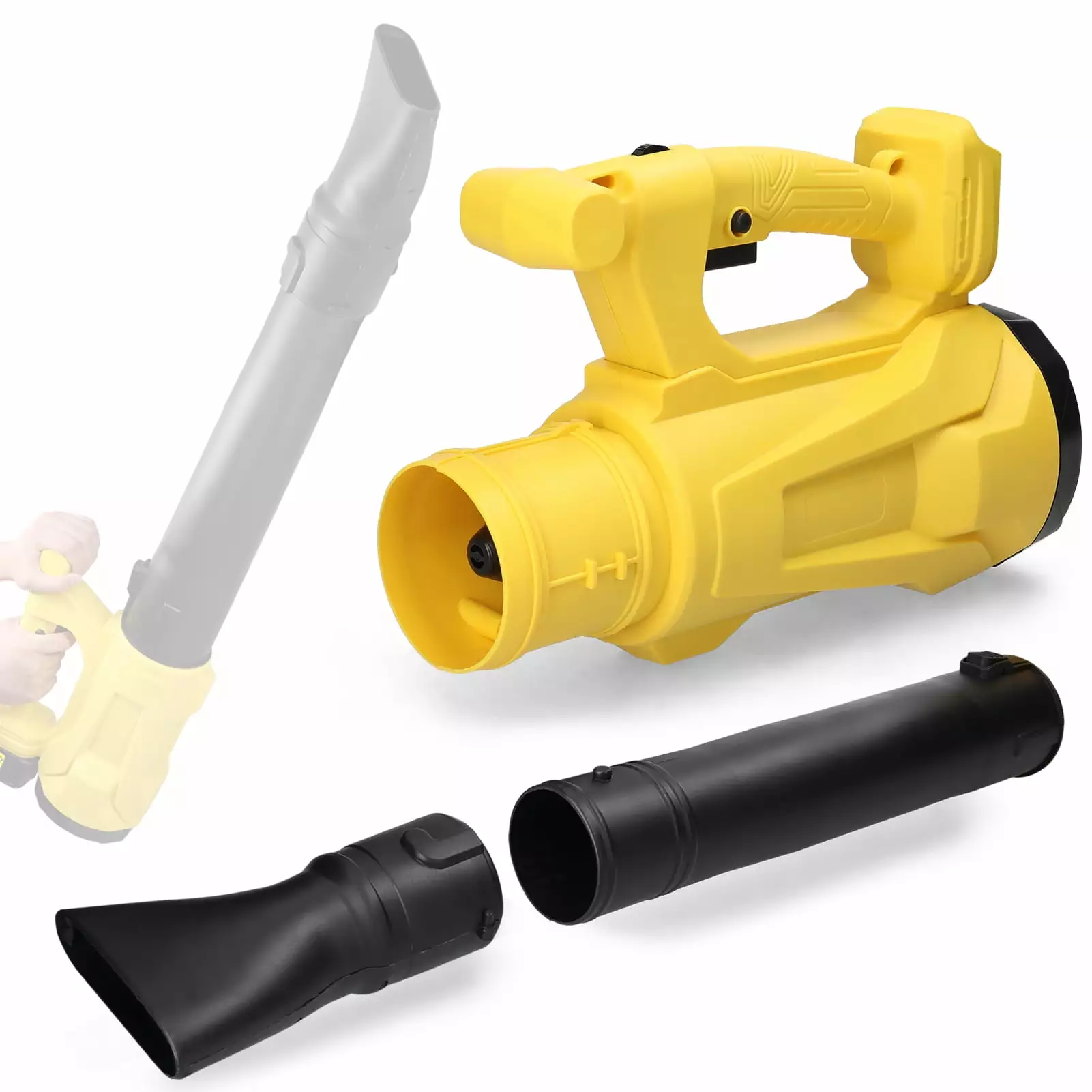 Geevorks Fan Snow Cleaner Removal Fan Blower 6-Speed Adjustable 6-Speed ...