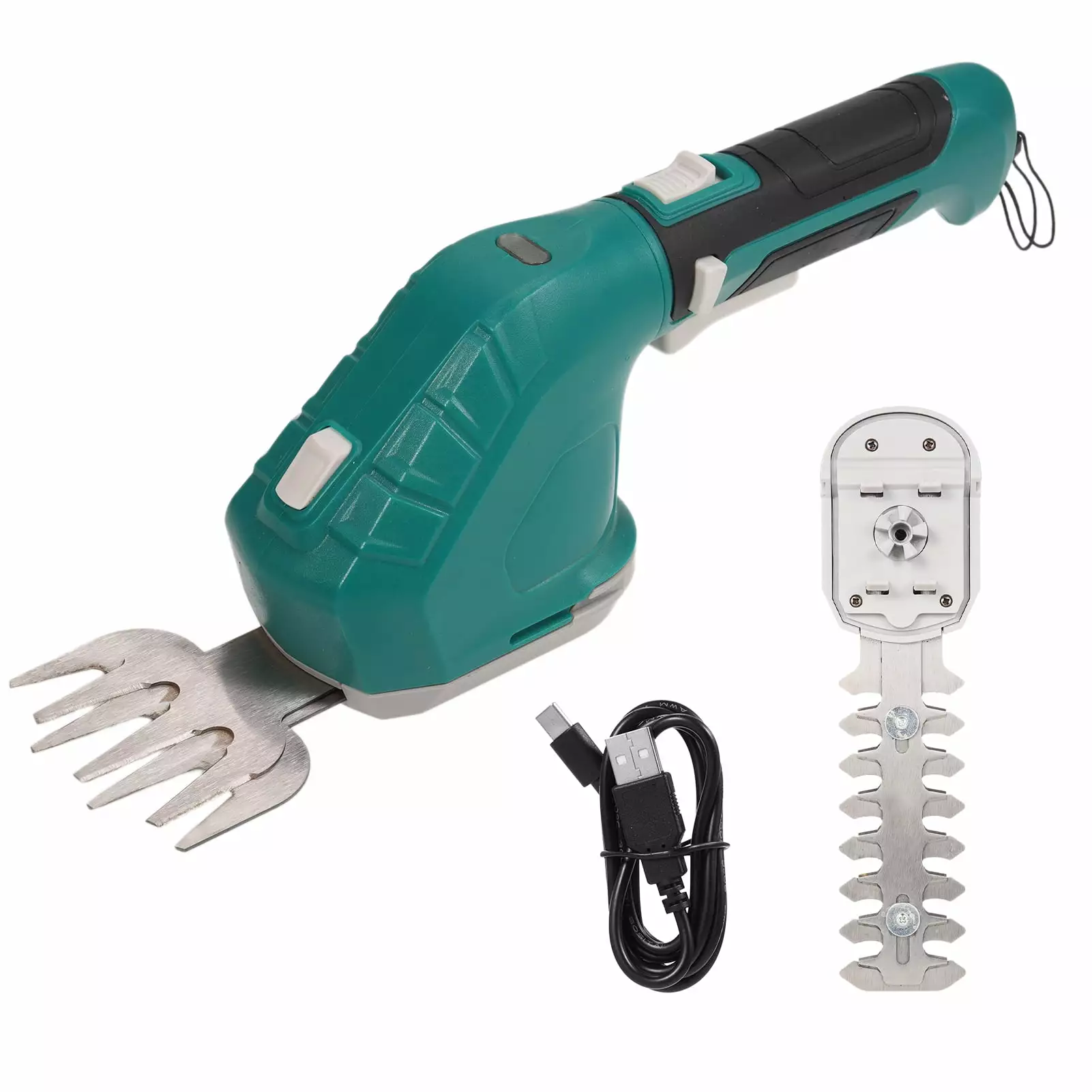 Geevorks Electric Shrub Trimmer Powerful 3.6V Cordless Grass Shear ...