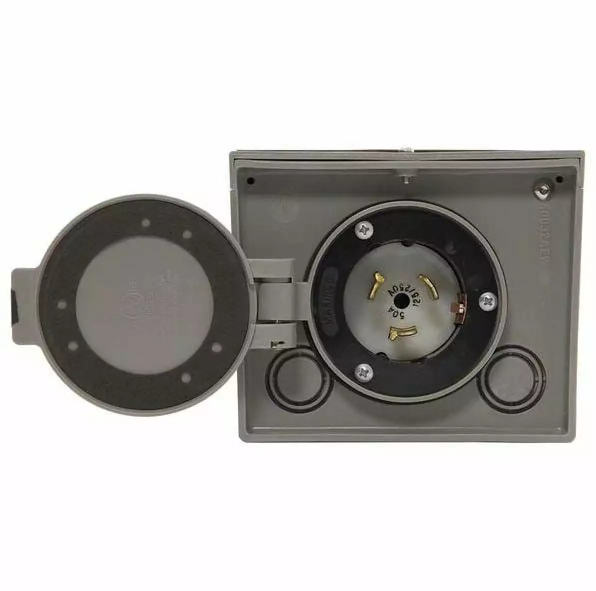 Generac Nylon Resin Power Inlet Box 50 Amp Surface Mounting Generator ...