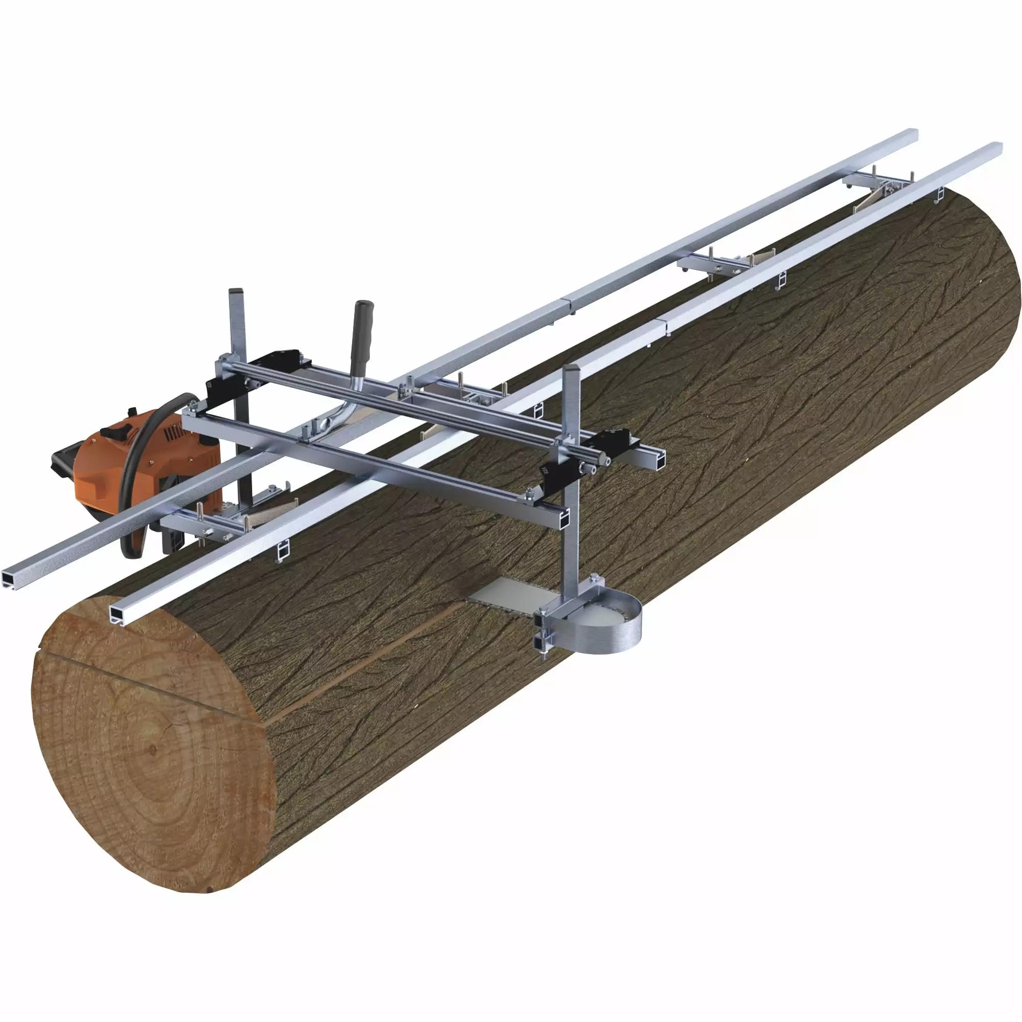 Granberg EZ Rail Sawmill Guide System. 10Ft.. 4 Crossbar Kits. Model ...