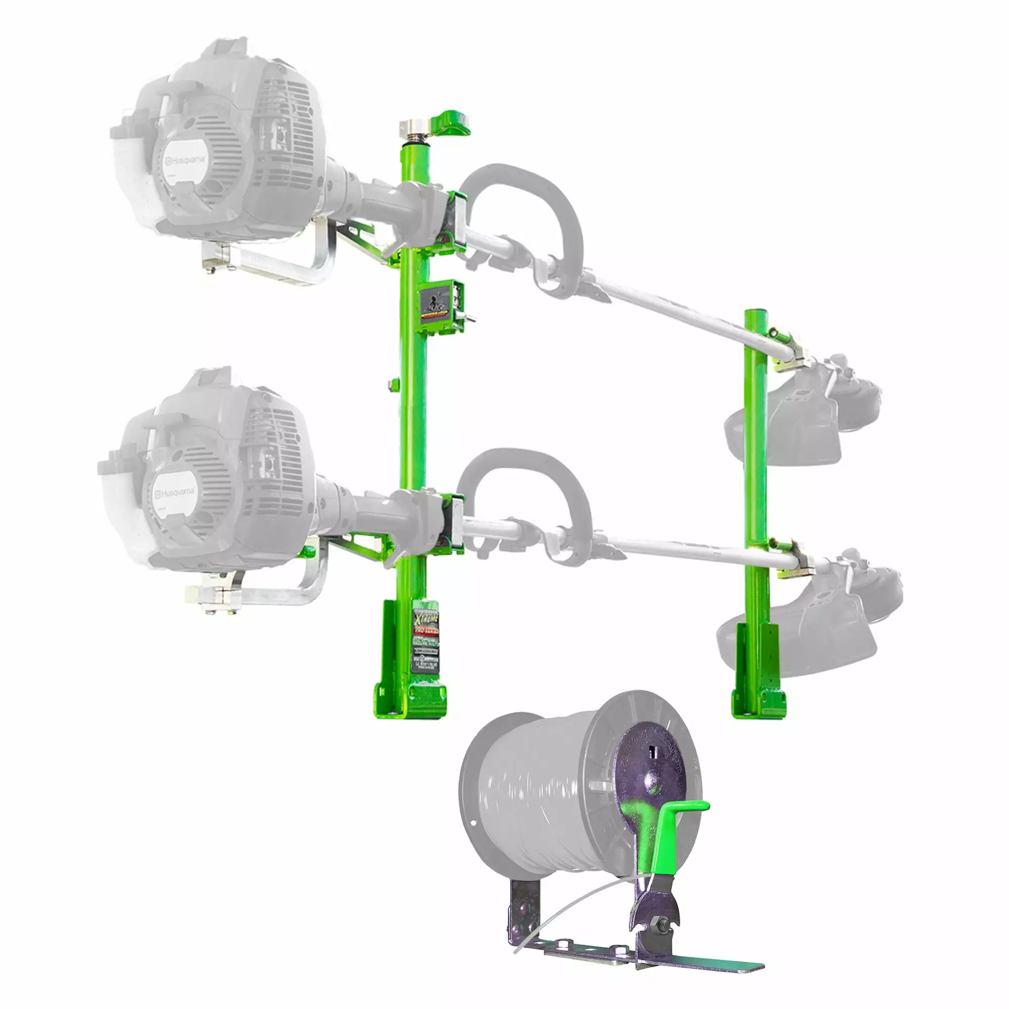 Green Touch Industries Trimmer Spool Rack & 2 Position Line Trimmer ...