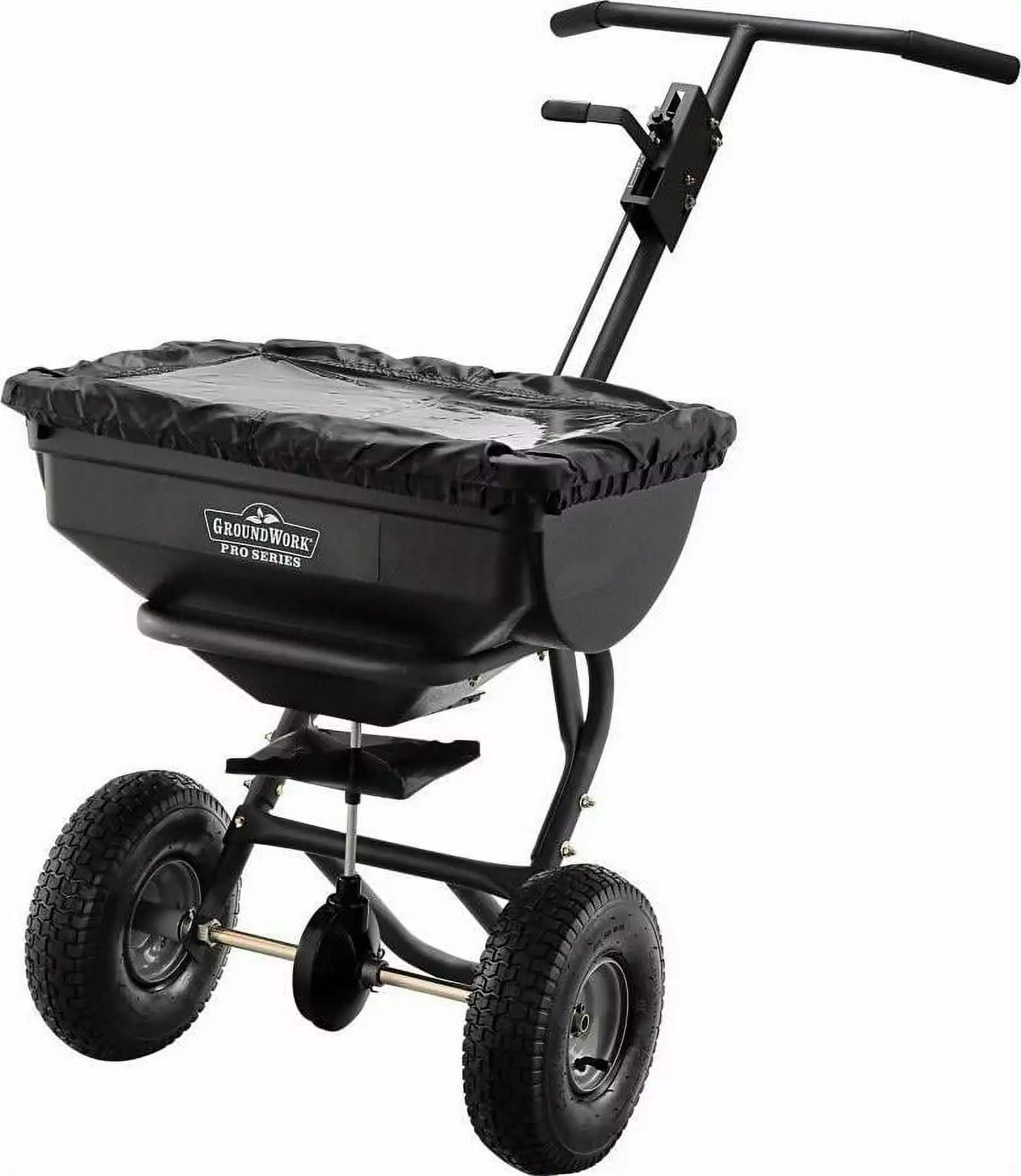 GroundWork Pro Series Walk-Behind Spreader. 70 Lb. - PowerGardenGear