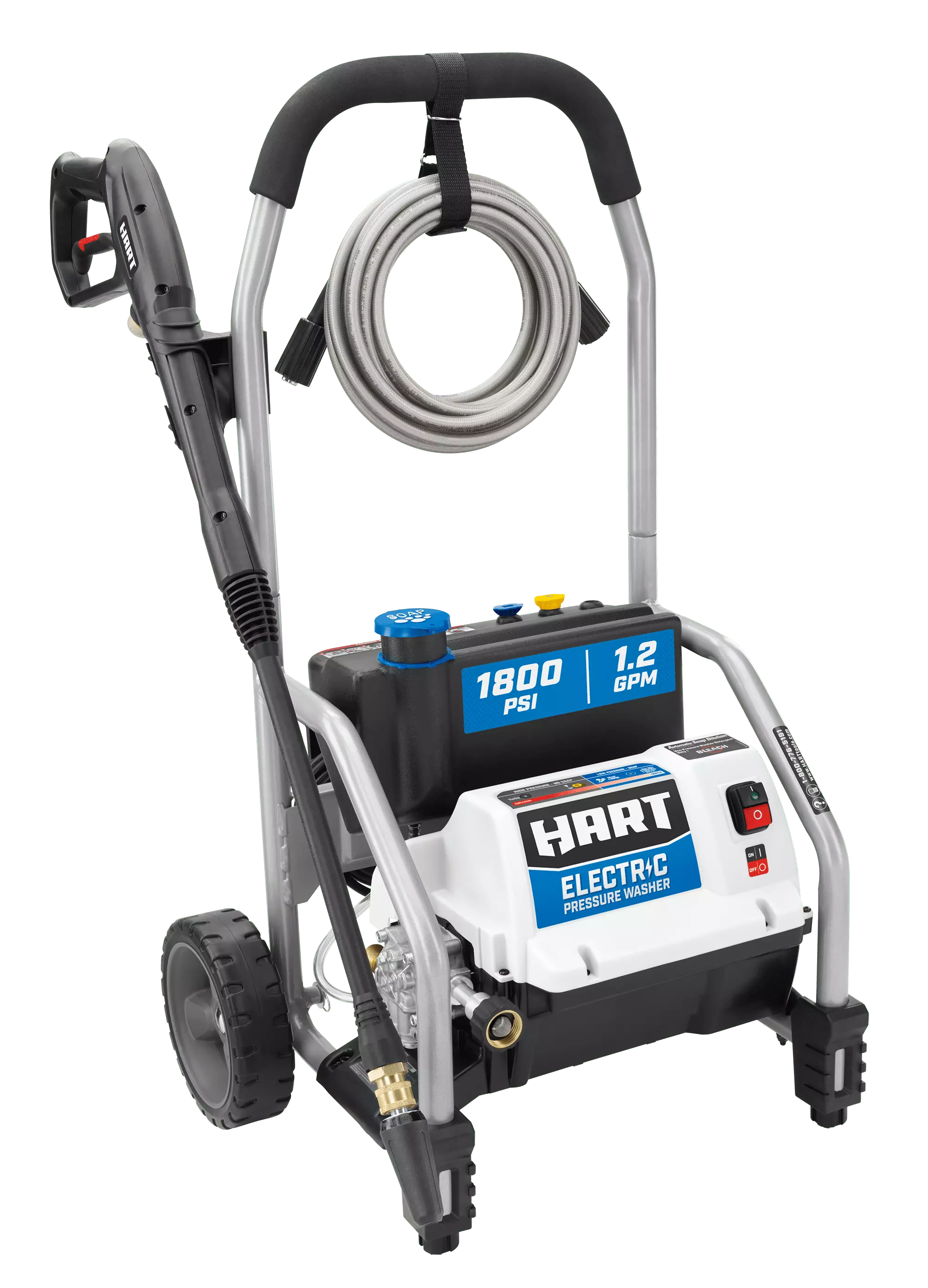 HART 1800 PSI At 1.2 GPM Electric Pressure Washer - Outdoor Power ...