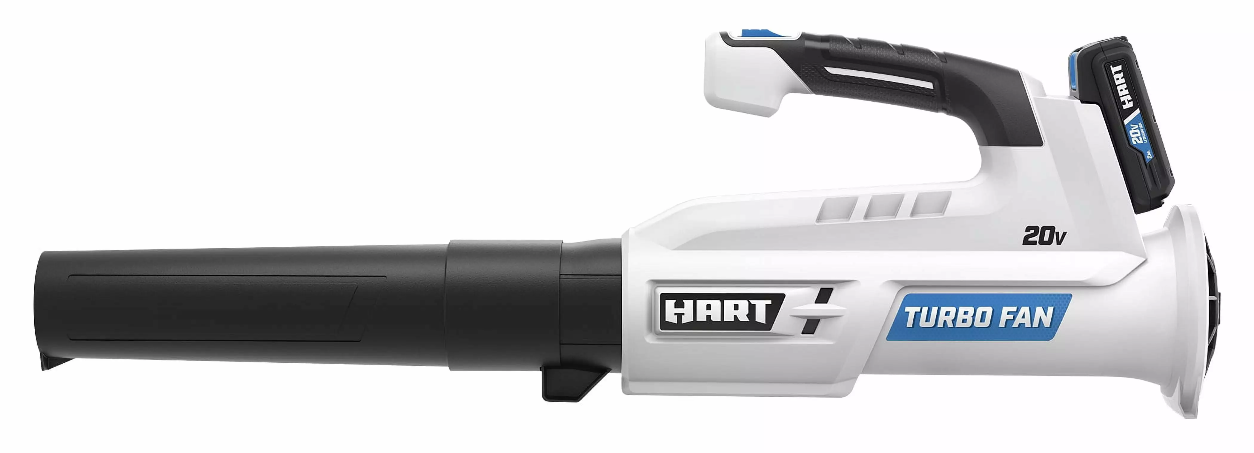 HART 20-Volt 90 Mph At 250 CFM Battery-Powered Axial Blower Kit. (1) 2 ...