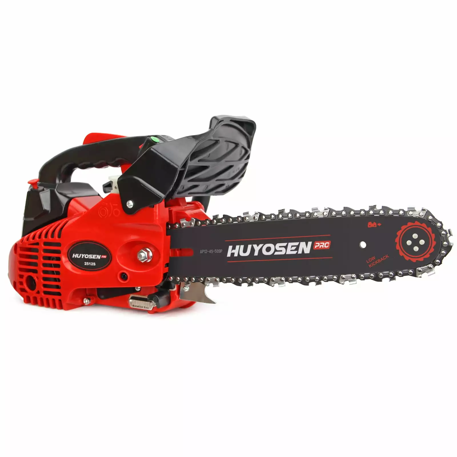 HUYOSEN 12 In. 25CC Handheld Gas Powered Chainsaw 2-Stroke For Farm ...