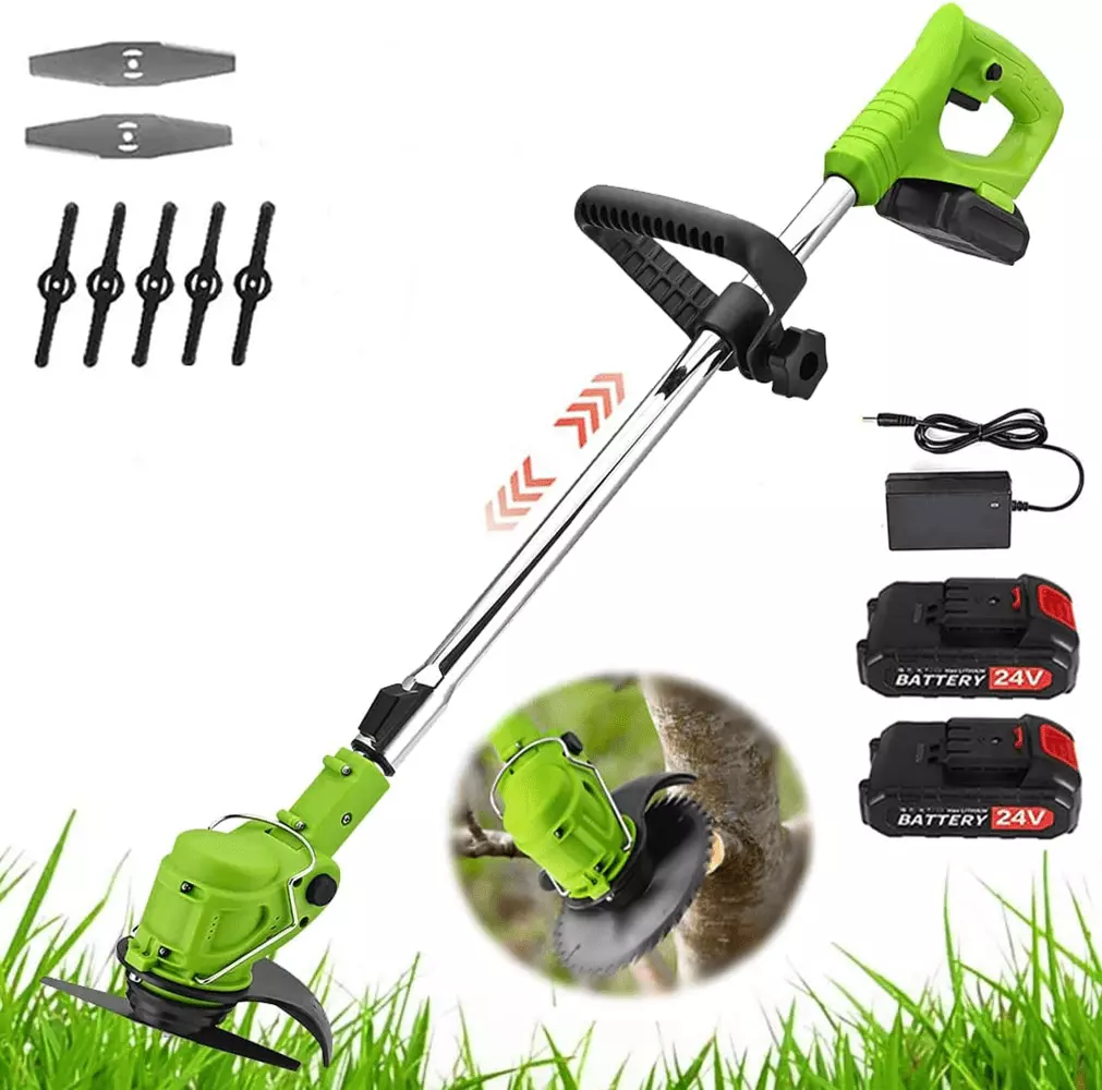 Homemart Electric Grass String Trimmer Cordless Weed Eaters Lawn Edger ...