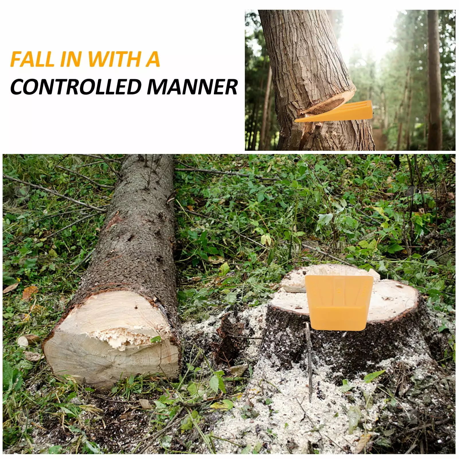Htovila Tree Felling Wedge. Chainsaw Wedge. Tree Cutting Equipment For ...