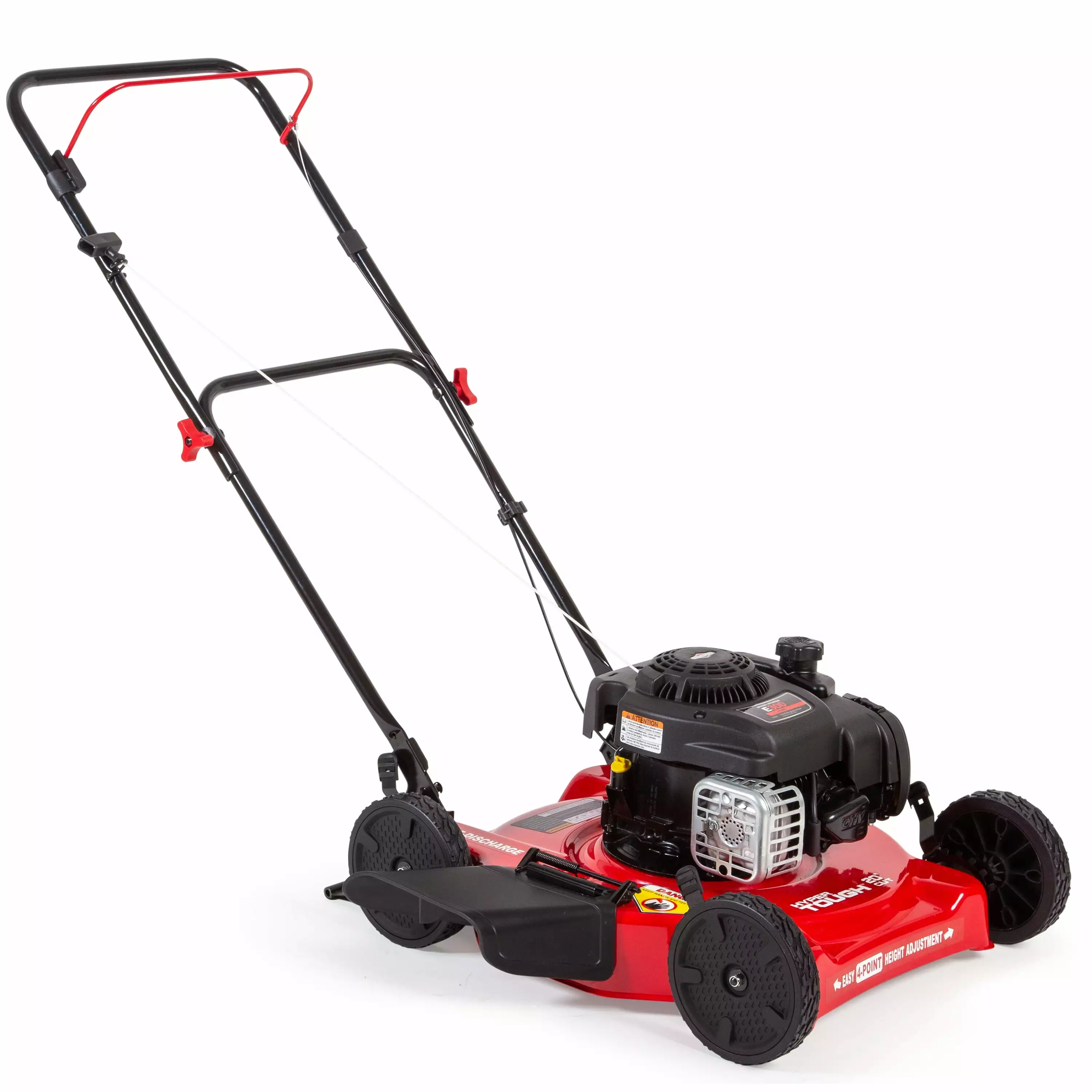 Hyper Tough 20-inch 125cc Gas Push Mower With Briggs & Stratton Engine ...