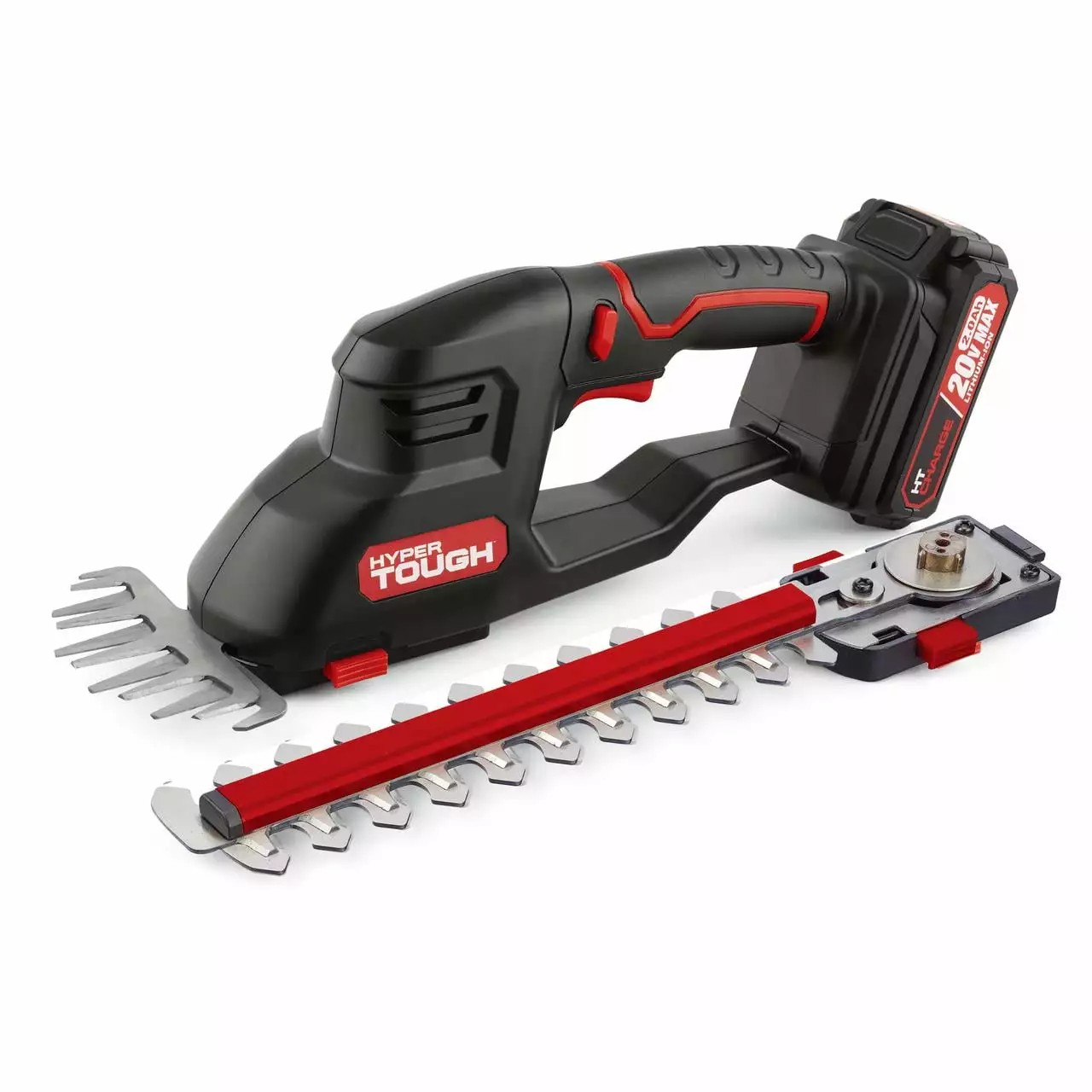 Hyper Tough 20V Cordless 5 Shear/ 9 Shrubber. With Battery And Charger ...