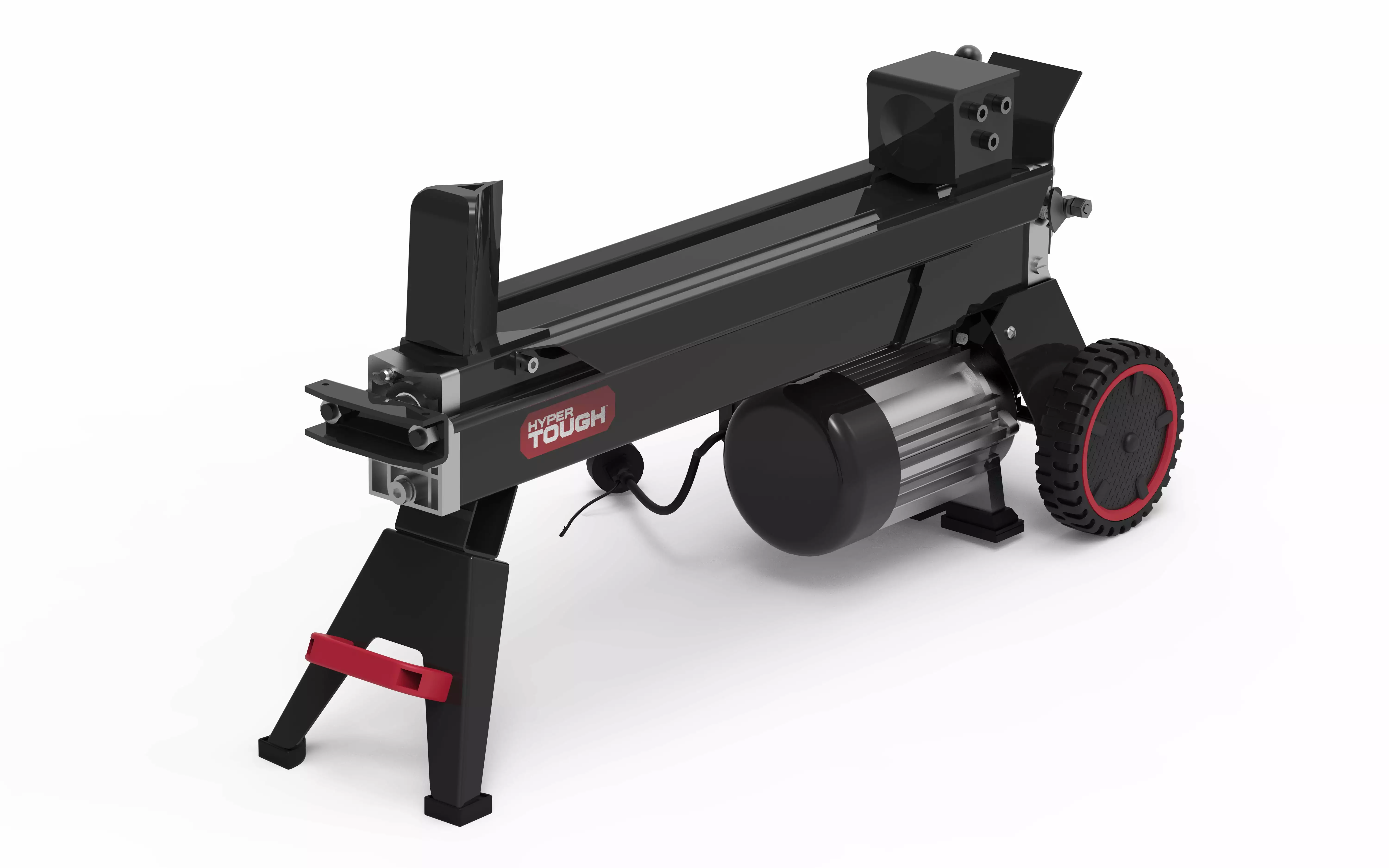 Hyper Tough 5 Ton Log Splitter. 15-Amp Induction Motor With Hydraulic ...