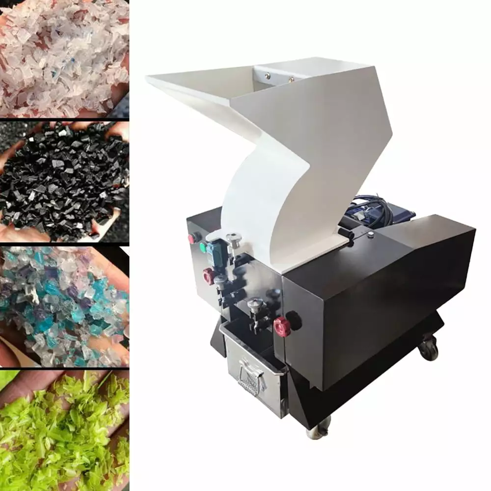 INTBUYING Type 180 Electric Plastic Shredder Plastic Bottle Crusher ...