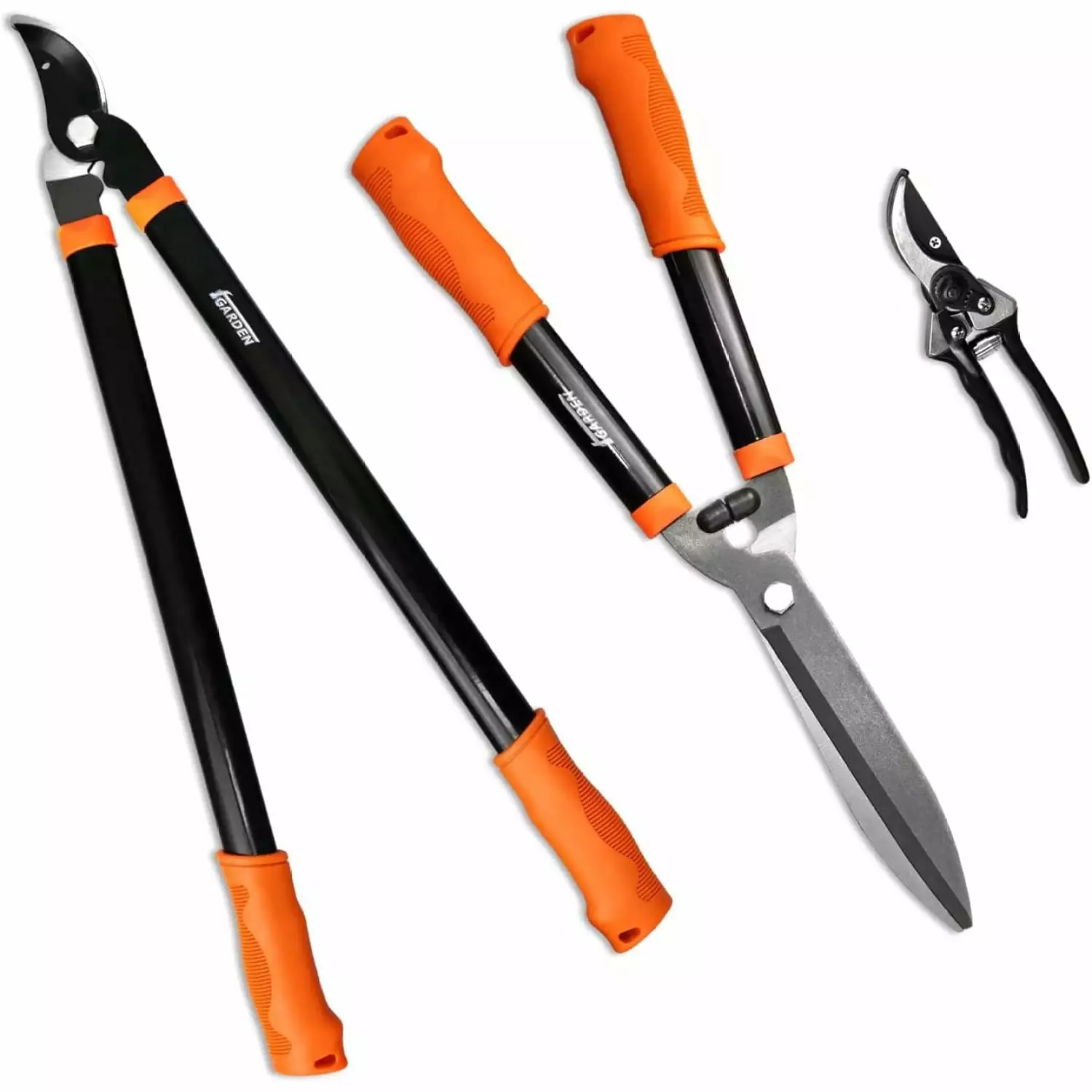 JIAHAO Traditional Bypass Pruning Shears With Protectty Lock Garden ...