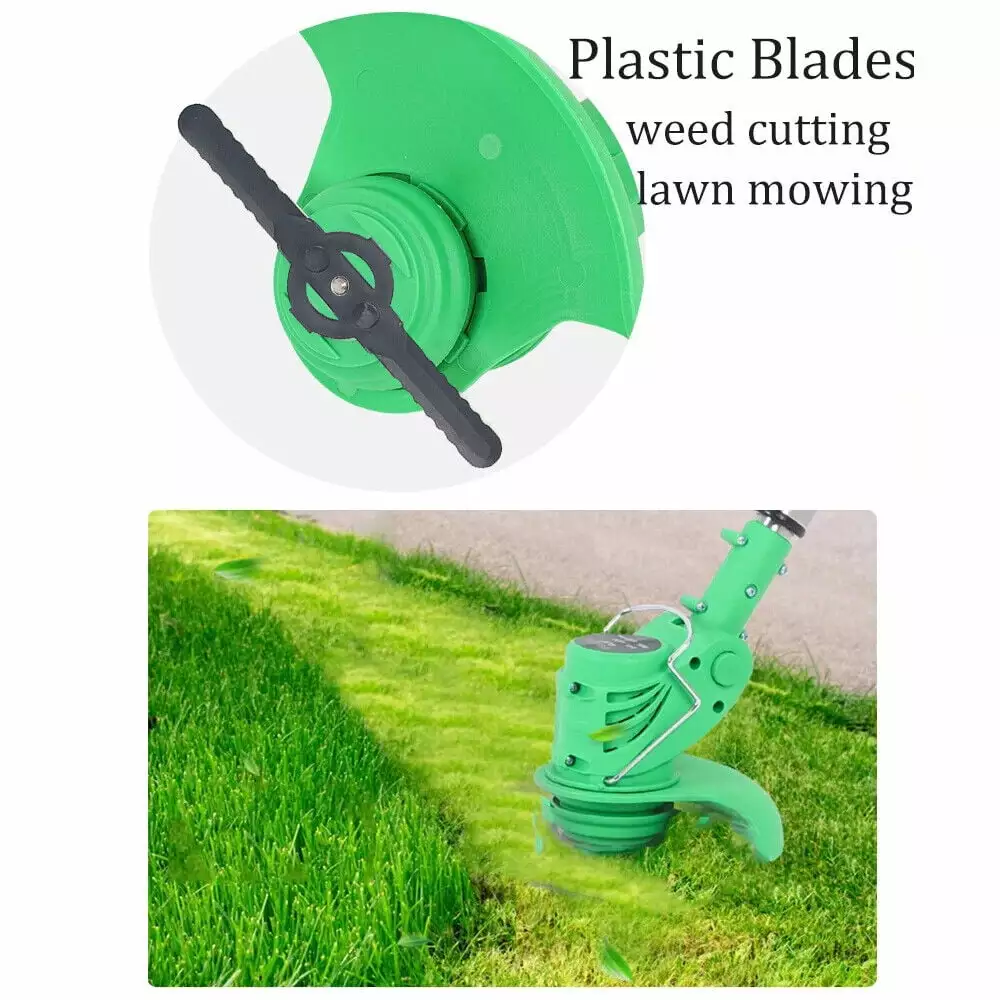 JahyElec Adjustable Green 24V 650W Electric Weed Lawn Edger - Grass ...