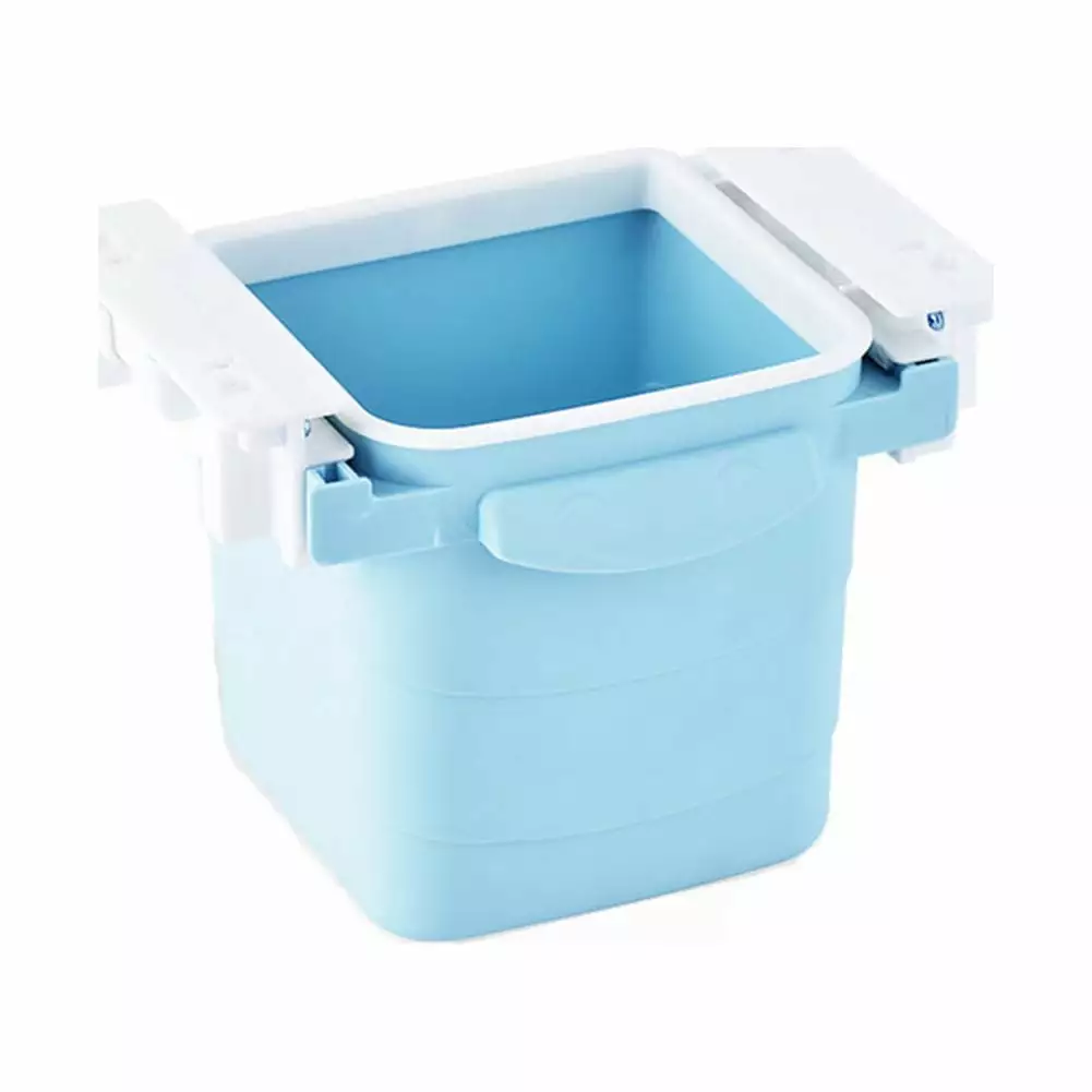 KUNyu Hidden Retractable Office Desk Home Adhesive Dustbin Trash Can ...