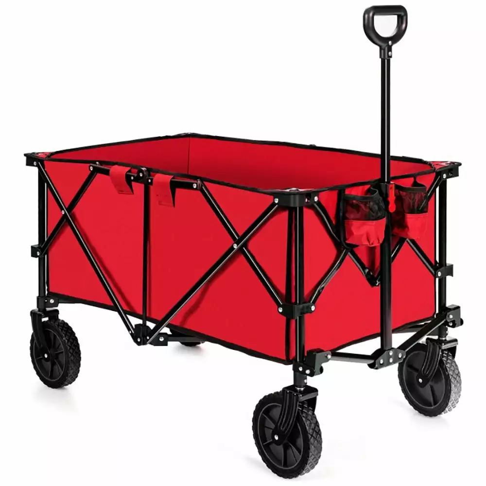Kepooman Garden Cart. Garden Lawn Truck. Outdoor Folding Wagon Cart ...