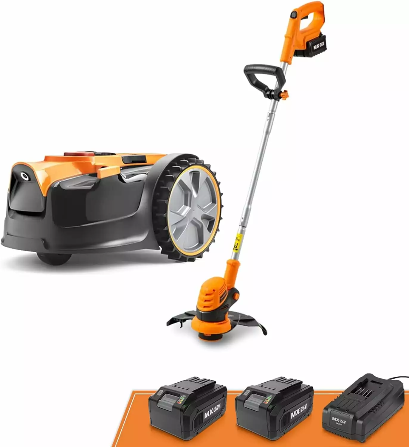 LawnMaster OcuMow Robot Lawn Mower With Cordless 24V MAX 10 Grass ...