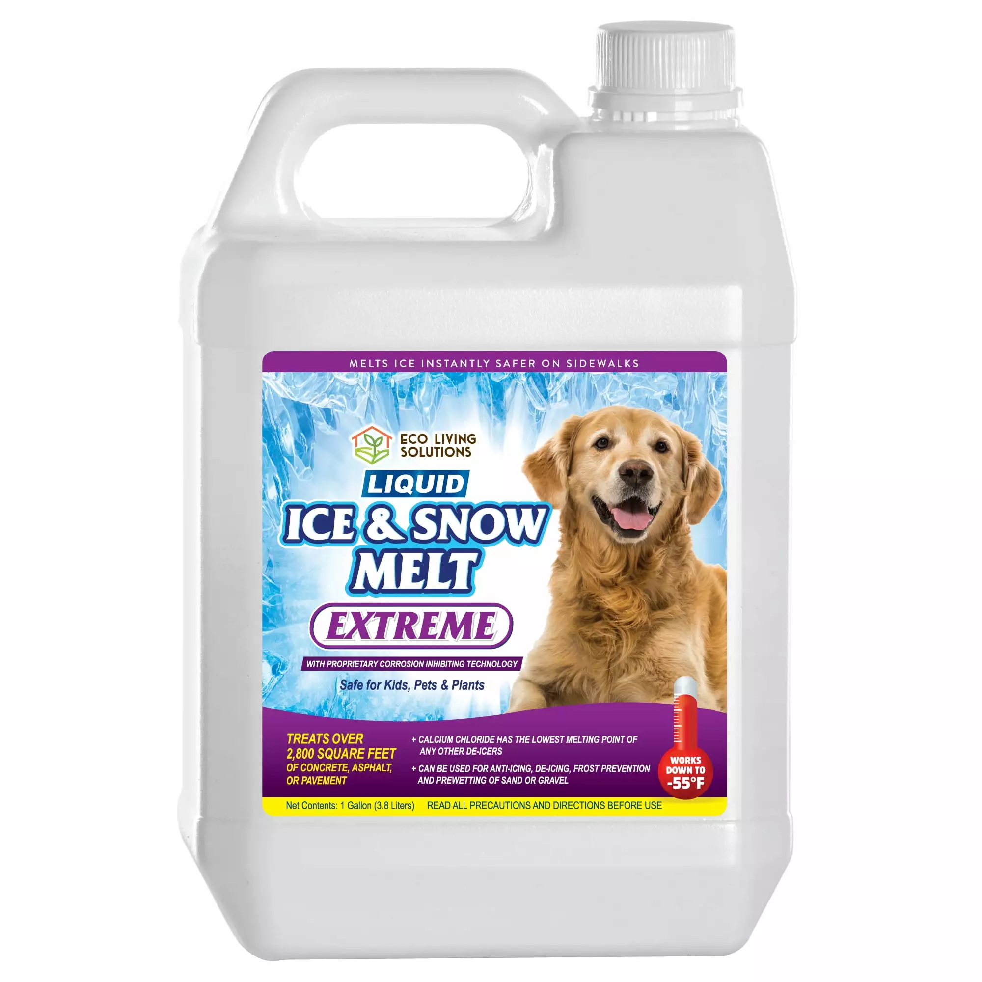 Liquid Ice & Snow Melt | Eco Living Solutions - Liquid Calcium Chloride ...