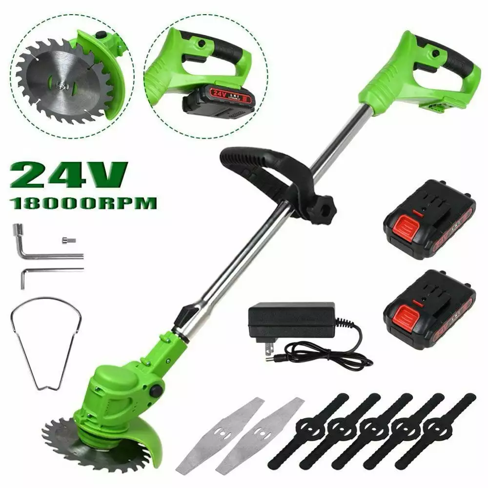 NEWCE Handheld Weed Lawn Eater Edger Grass 24V Travel-friendly Cordless ...