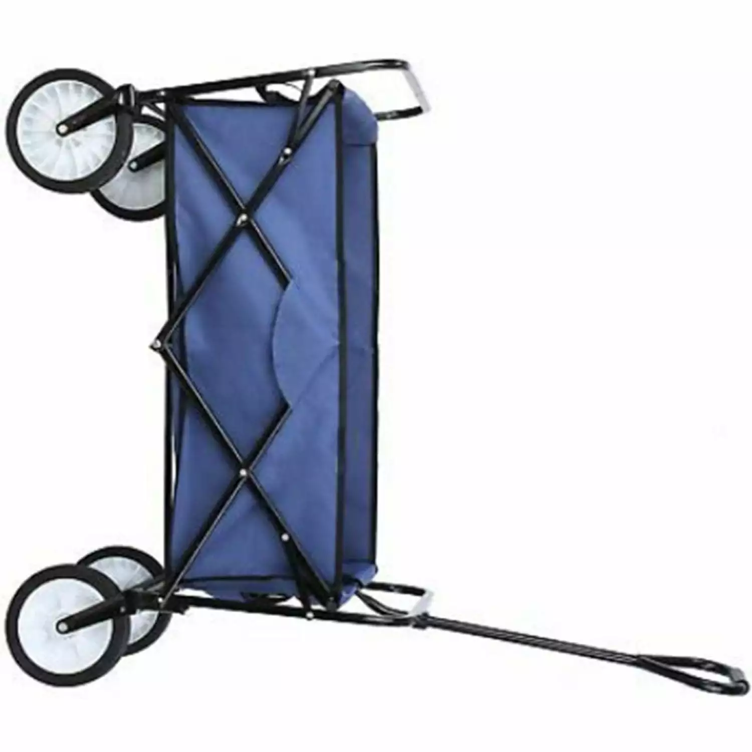 Navy Blue Utility Cart Heavy Duty Collapsible Wagon Beach Folding ...
